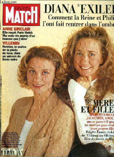 PARIS MATCH N° 2325 - Anne Sinclair : je n'ai pas épousé un politicien ...