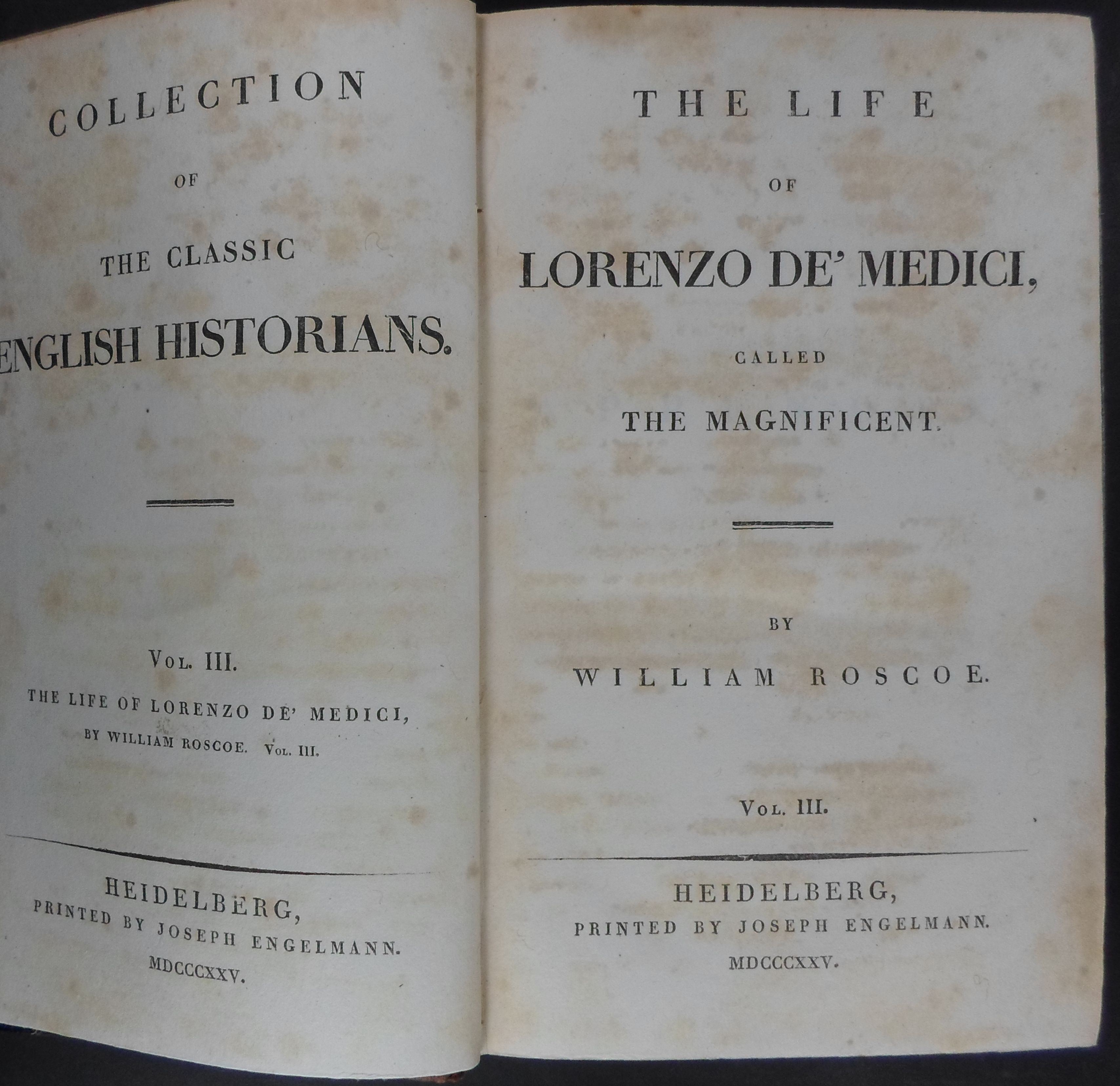 The Life of Lorenzo de' Medici, called The Magnificent + Illustrations ...