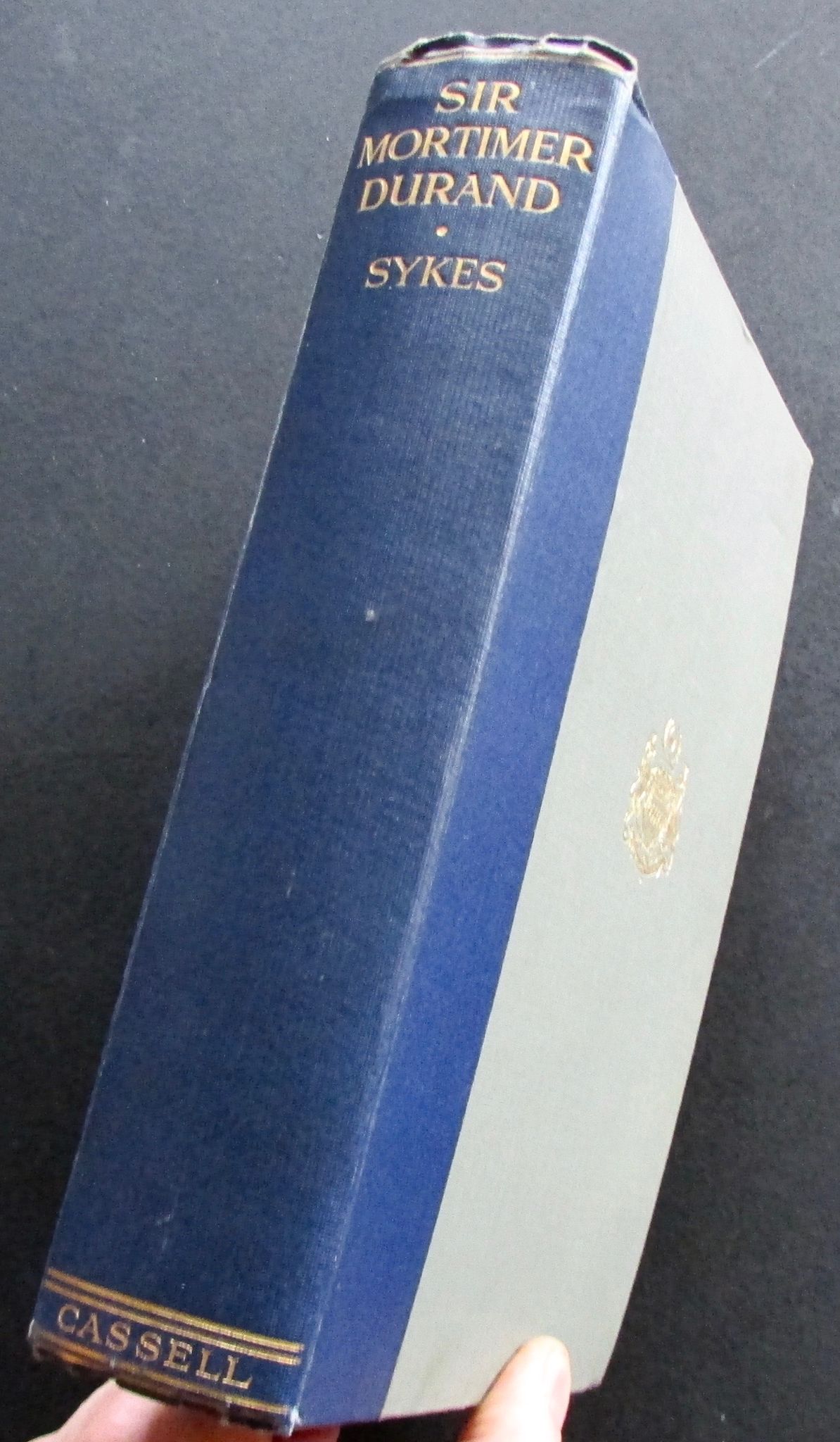 THE RIGHT HONOURABLE SIR MORTIMER DURAND. A BIOGRAPHY by SIR PERCY ...