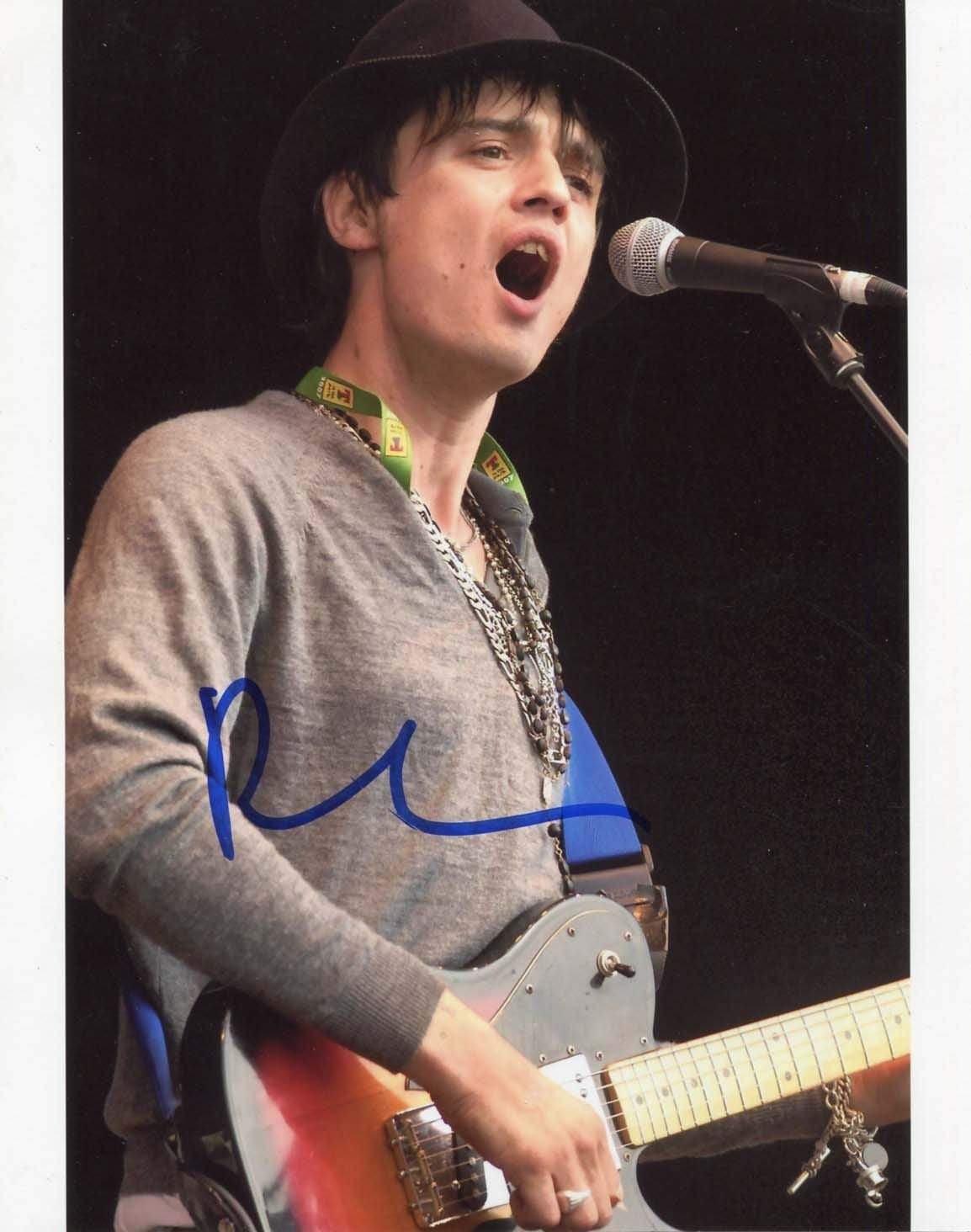 Peter Doherty autograph | In-Person signed photograph by Doherty, Peter ...