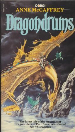 DRAGONDRUMS - signed by McCaffrey Anne: near fine paperback, Paperback ...