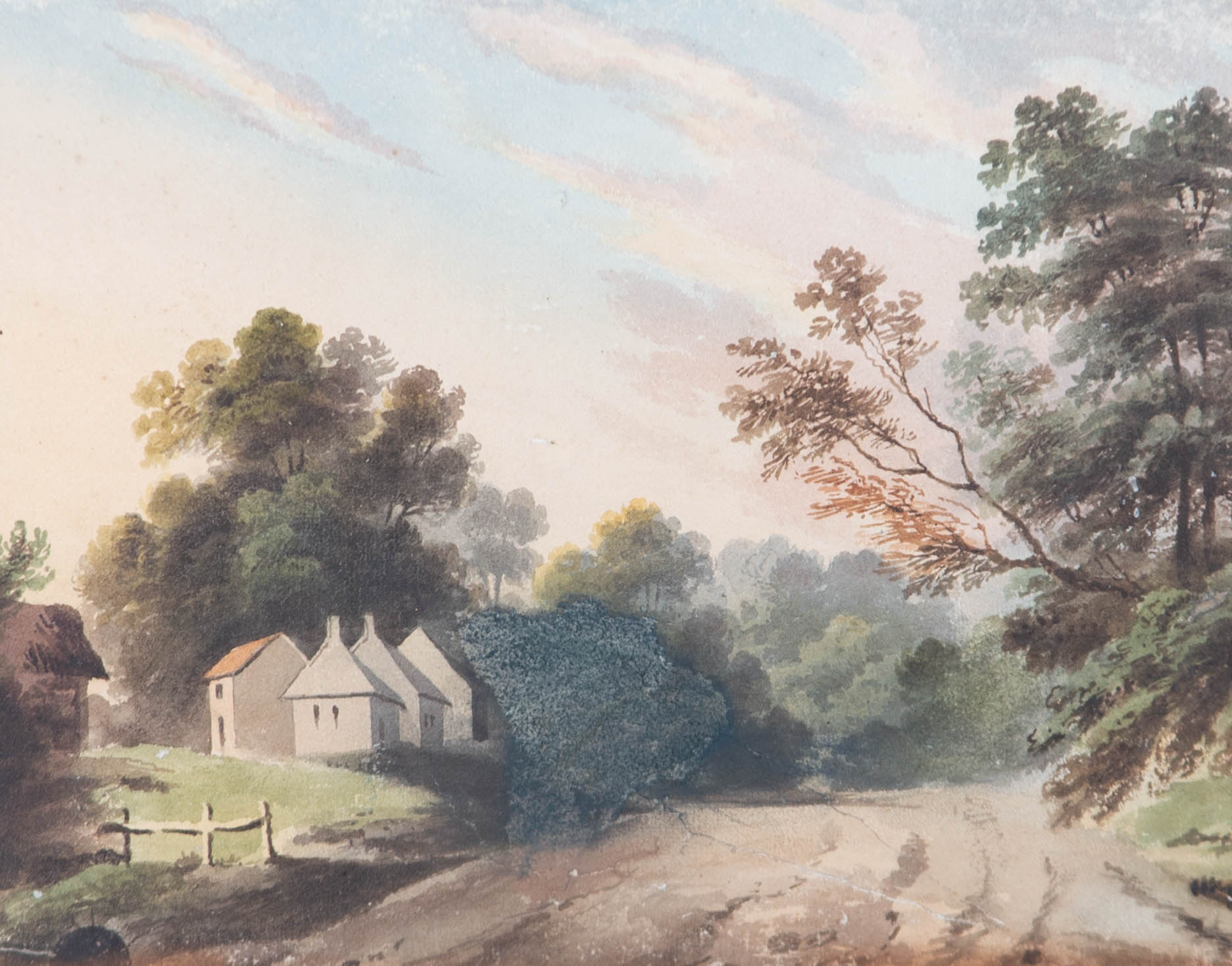 Attrib. Francis Nicholson RWS (1753-1844) - Watercolour, Nidd ...