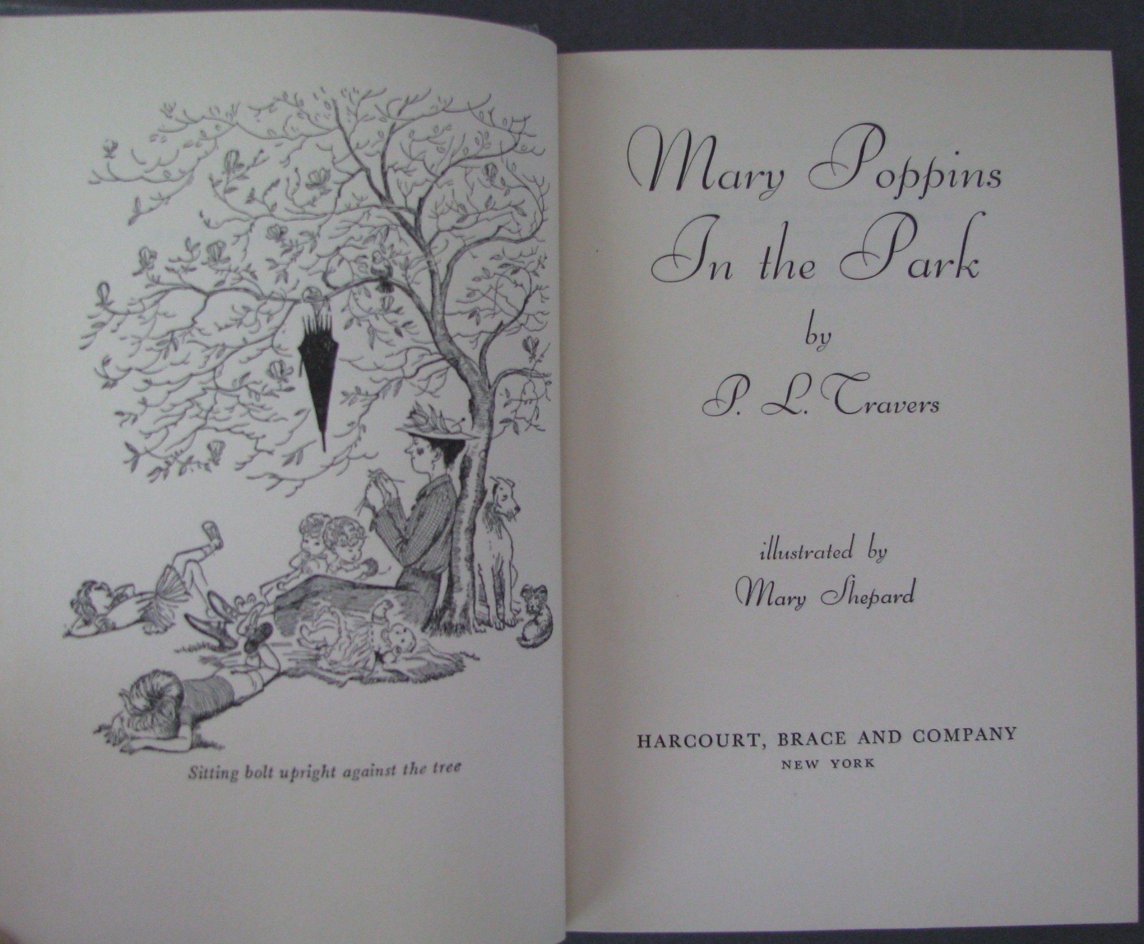 Mary Poppins In the Park by Travers, P. L.: Near Fine Hardcover (1952 ...