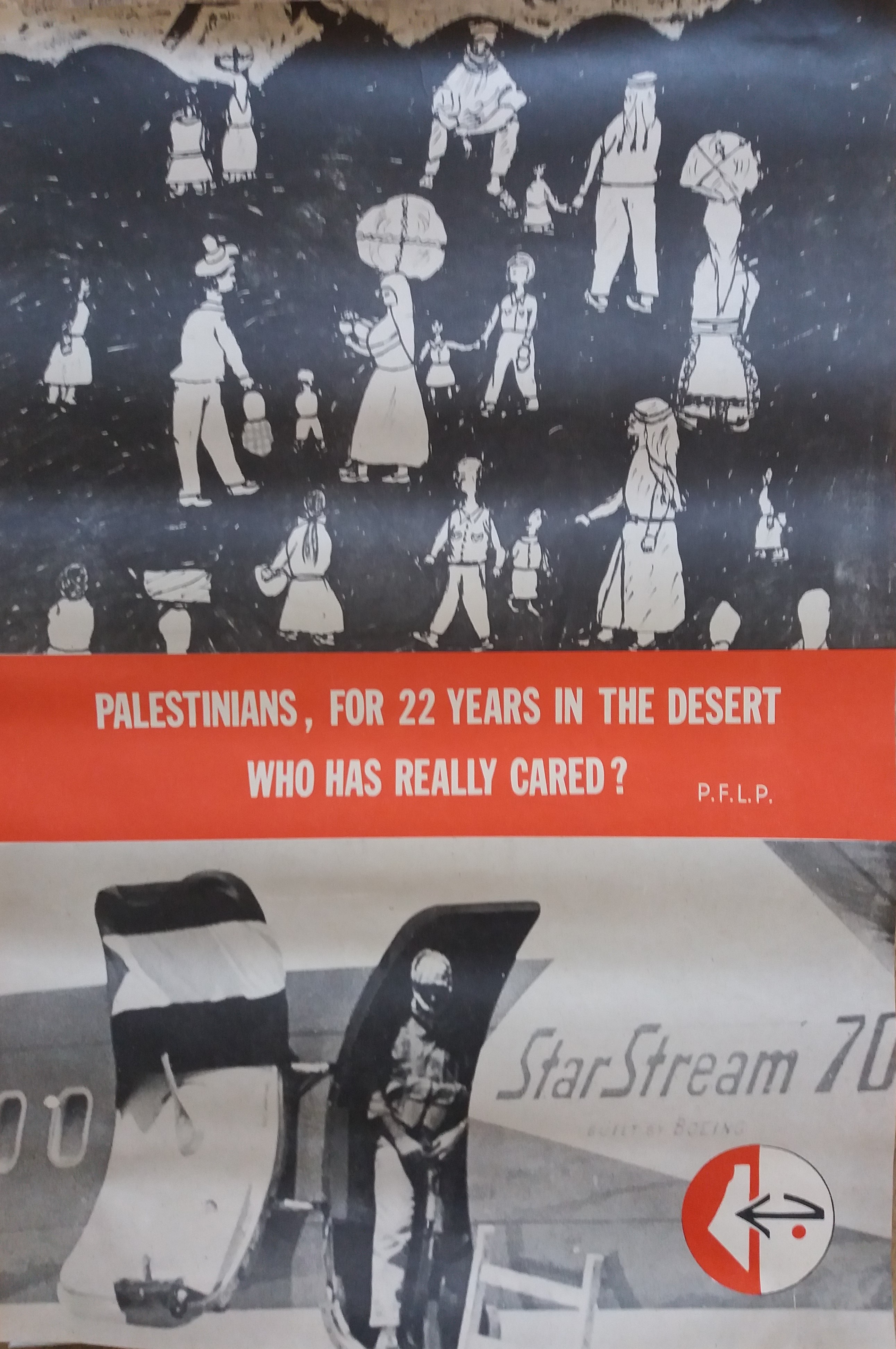 PALESTINE : POSTER IN ENGLISH / AFFICHE EN ANGLAIS : PALESTINIANS, FOR ...