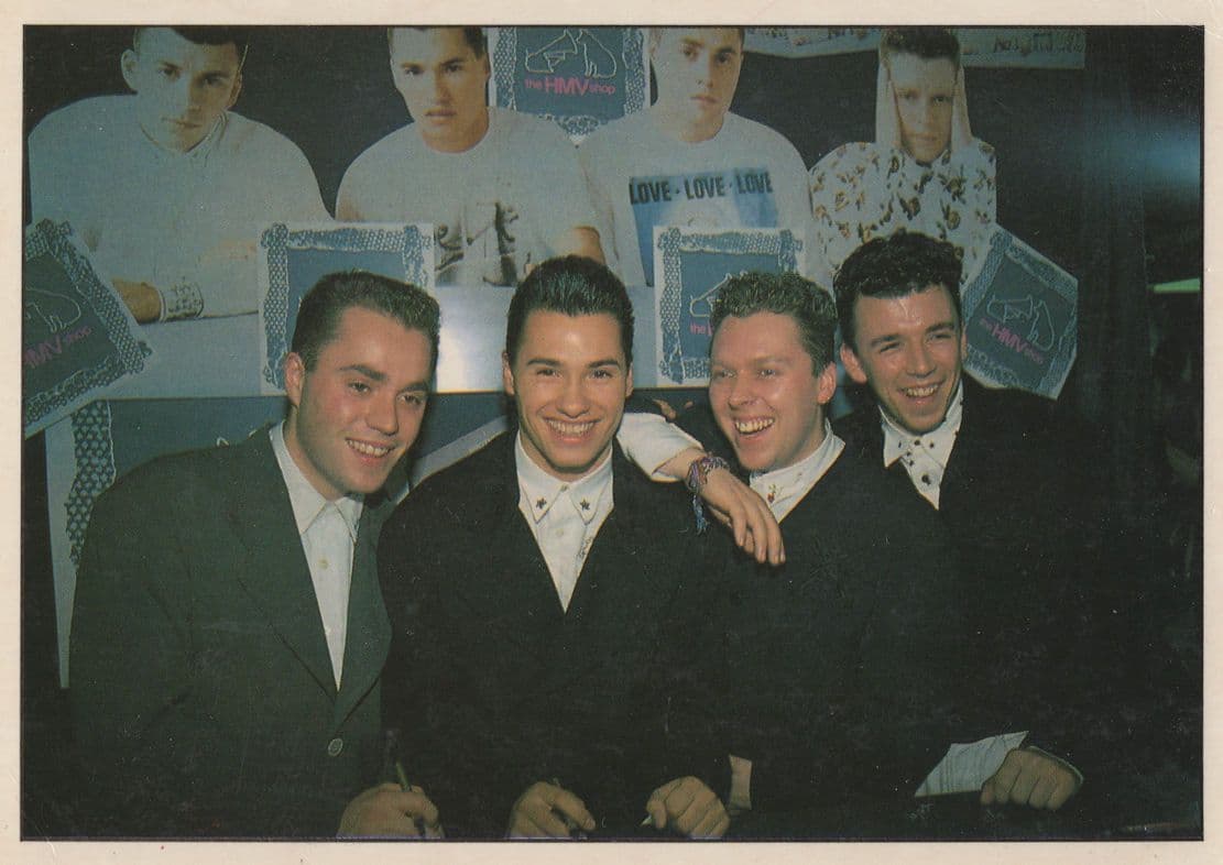 Brother Beyond Boy Band Pop Group Postcard: Manuscript / Paper ...
