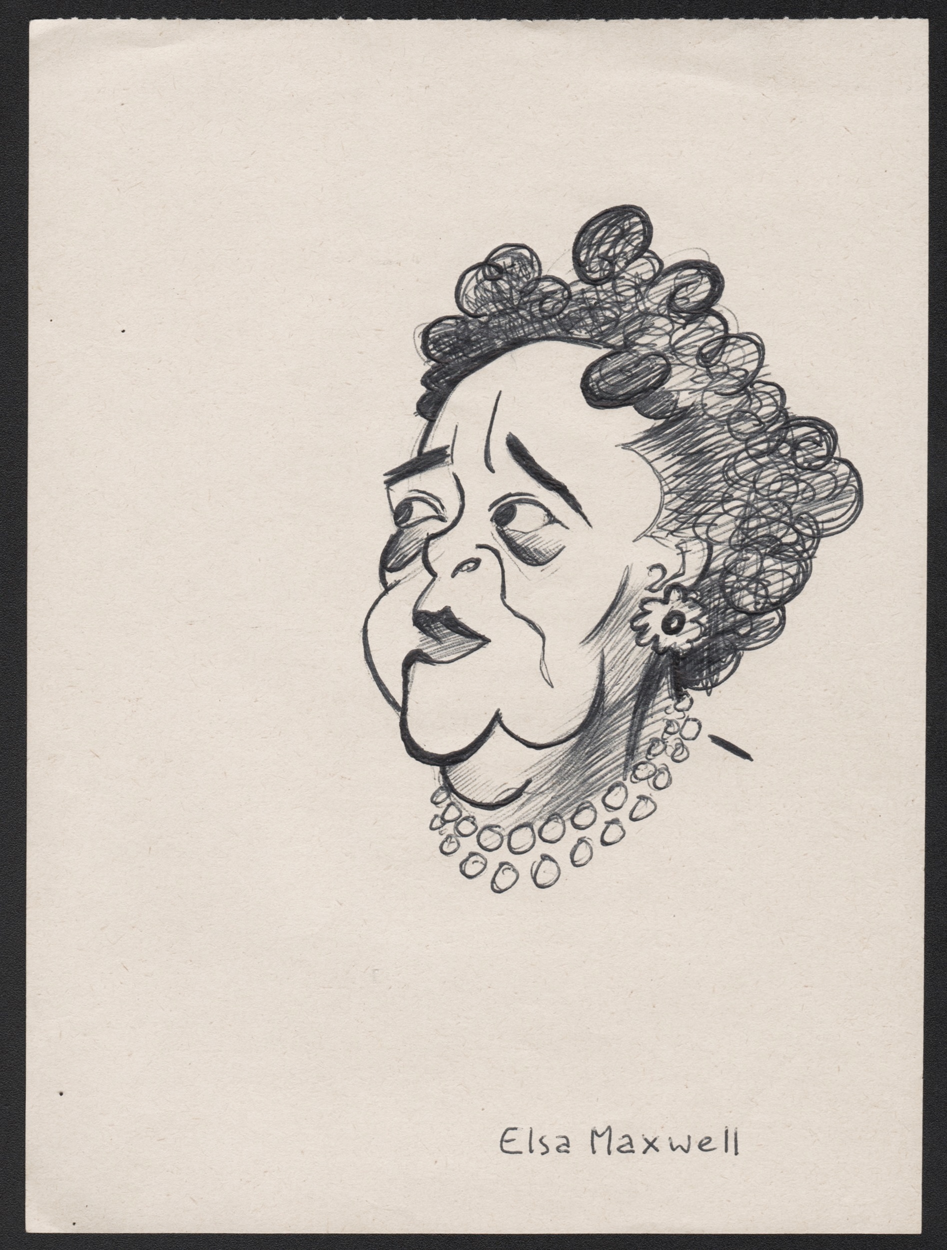 "Elsa Maxwell" - Elsa Maxwell (1883-1963) Journalistin gossip columnist ...