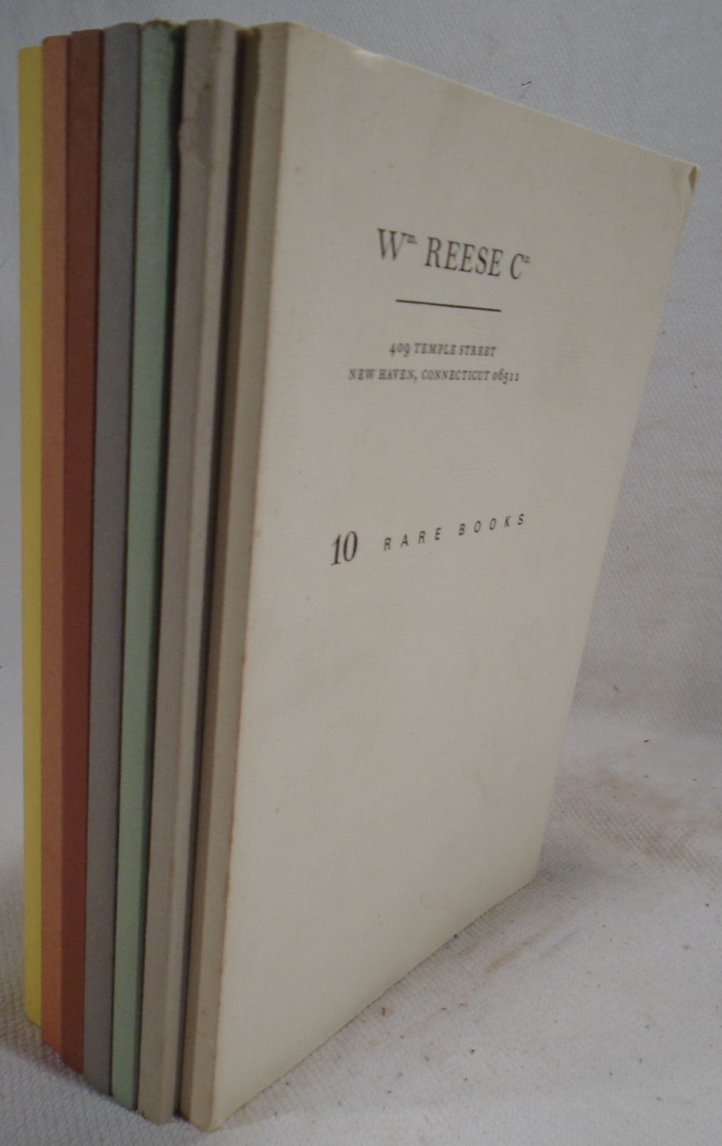 Wm. Reese Co.: Cataologues 10, 12, 15, 18, 19, 21, and 38 by William ...
