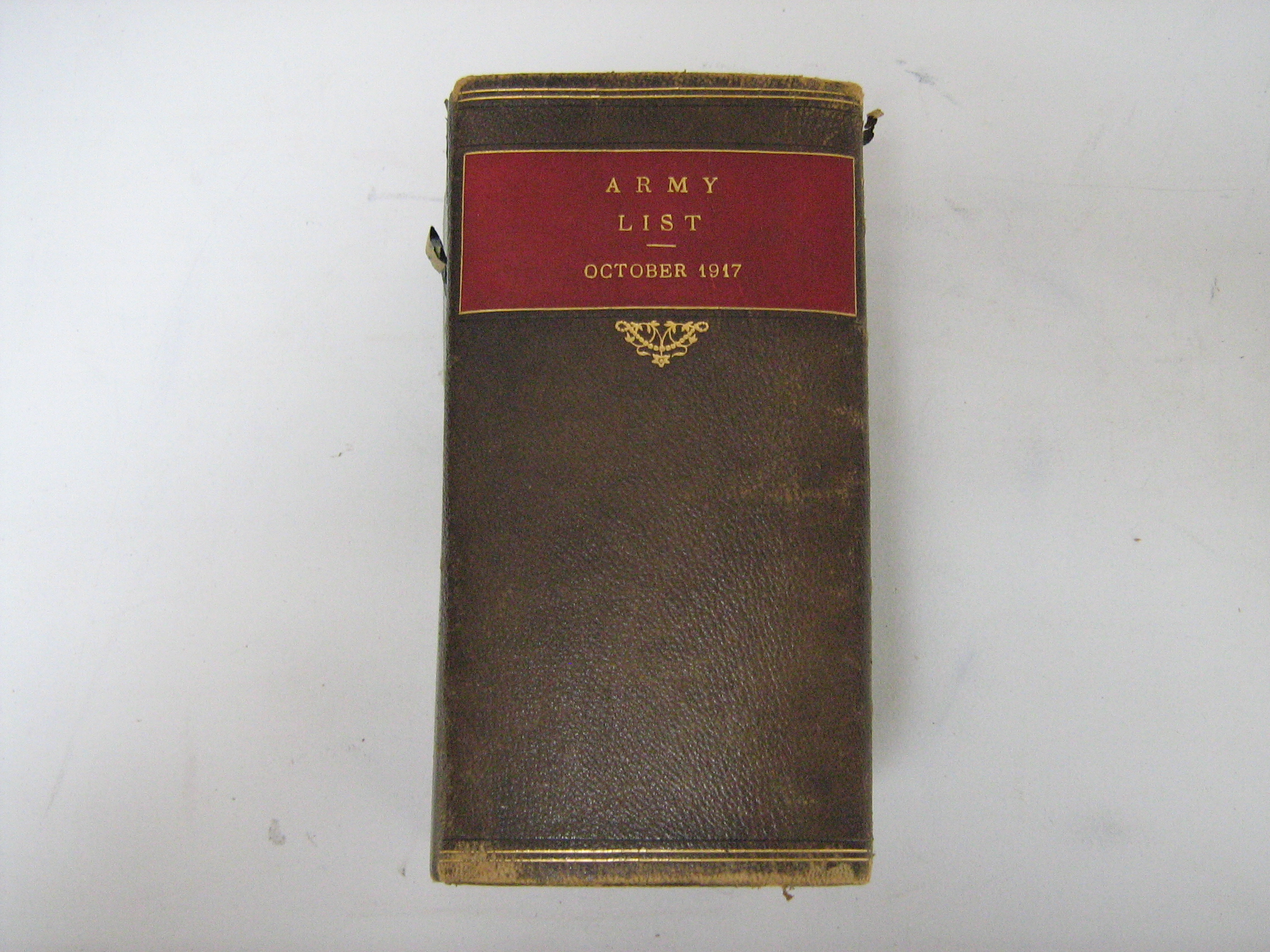 The Monthly Army List October 1917: Very good Hardback (1917) 1st ...