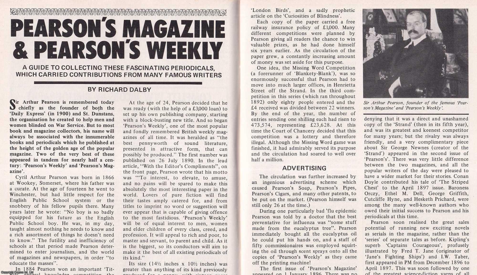 Pearson's Magazine and Pearson's Weekly : A Study of Two Popular ...