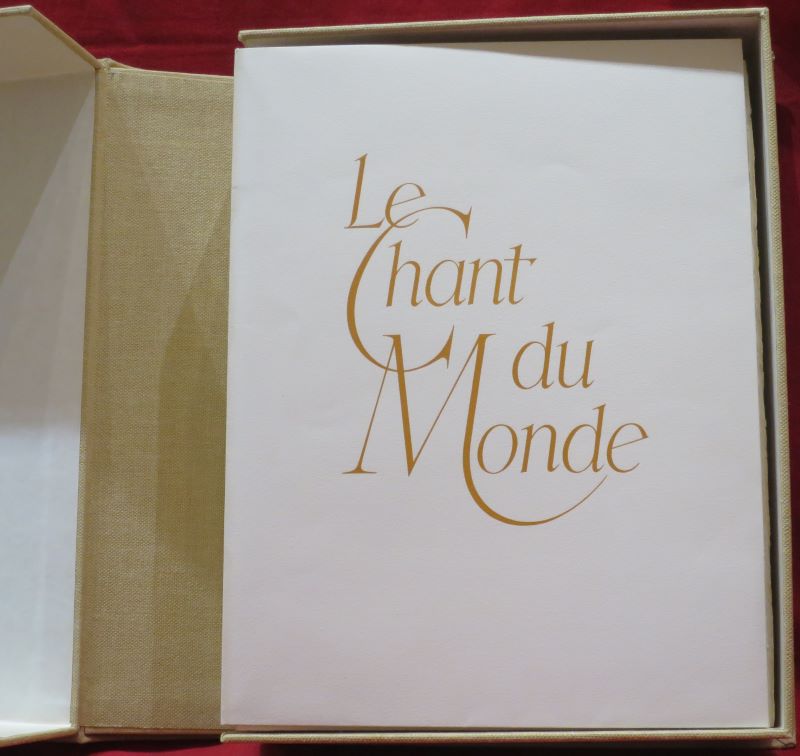 Le Chant du Monde. Raymond Carrance illustre de dix-sept burins ...