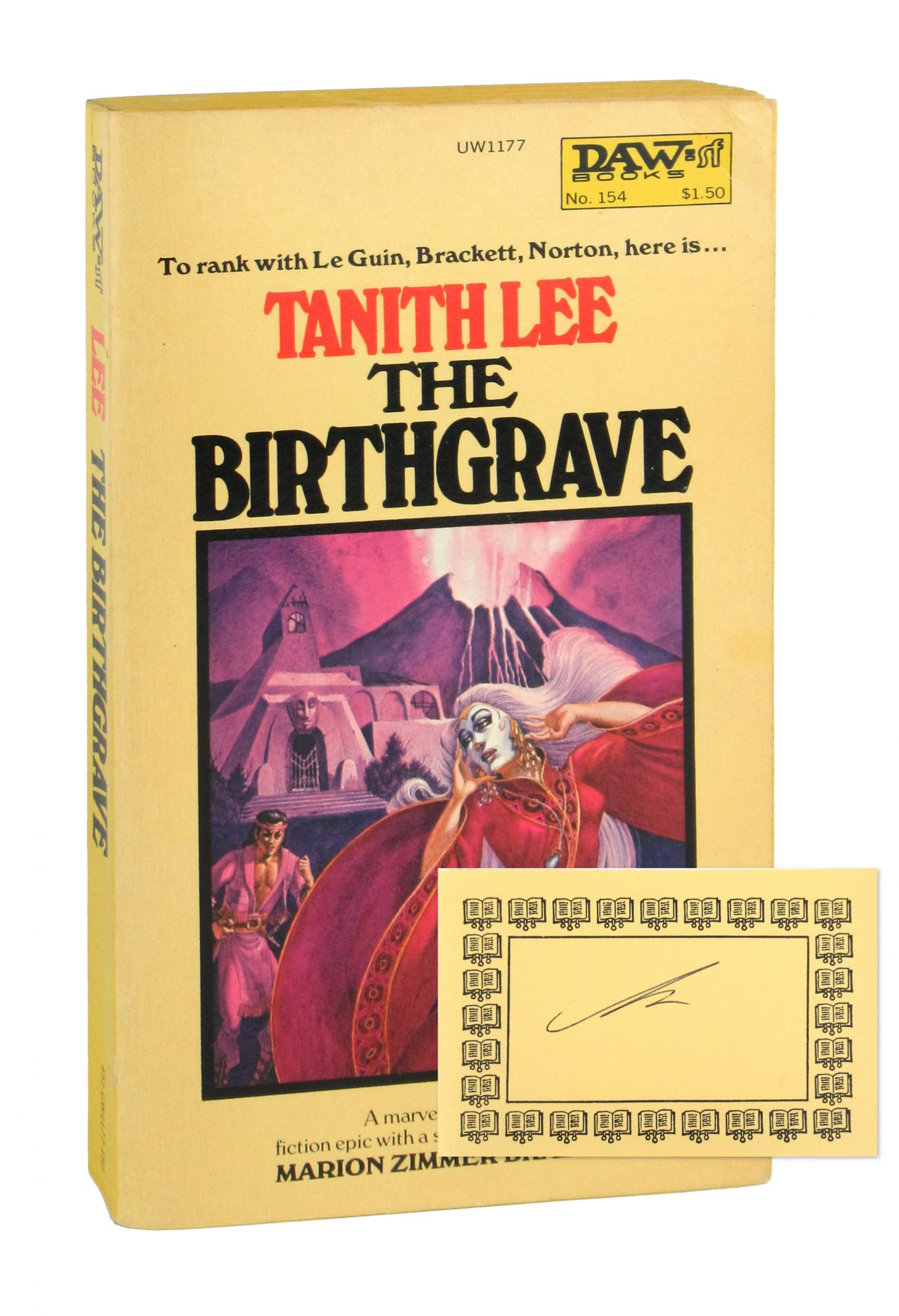 The Birthgrave [Signed Bookplate Laid in] by Tanith Lee; Marion Zimmer ...