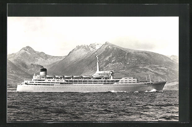Ansichtskarte Passagierschiff SS Southern Cross, Shaw Savill Line ...