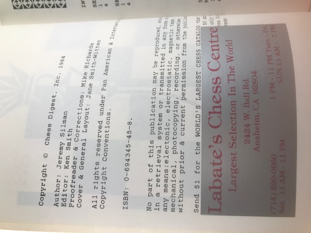 Accelerated Dragon (Chess) by Silman, Jeremy: Very Good + Soft cover ...