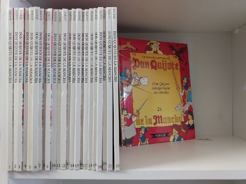Las increíbles aventuras de Don Quijote de la Mancha. 24 volúmenes ...