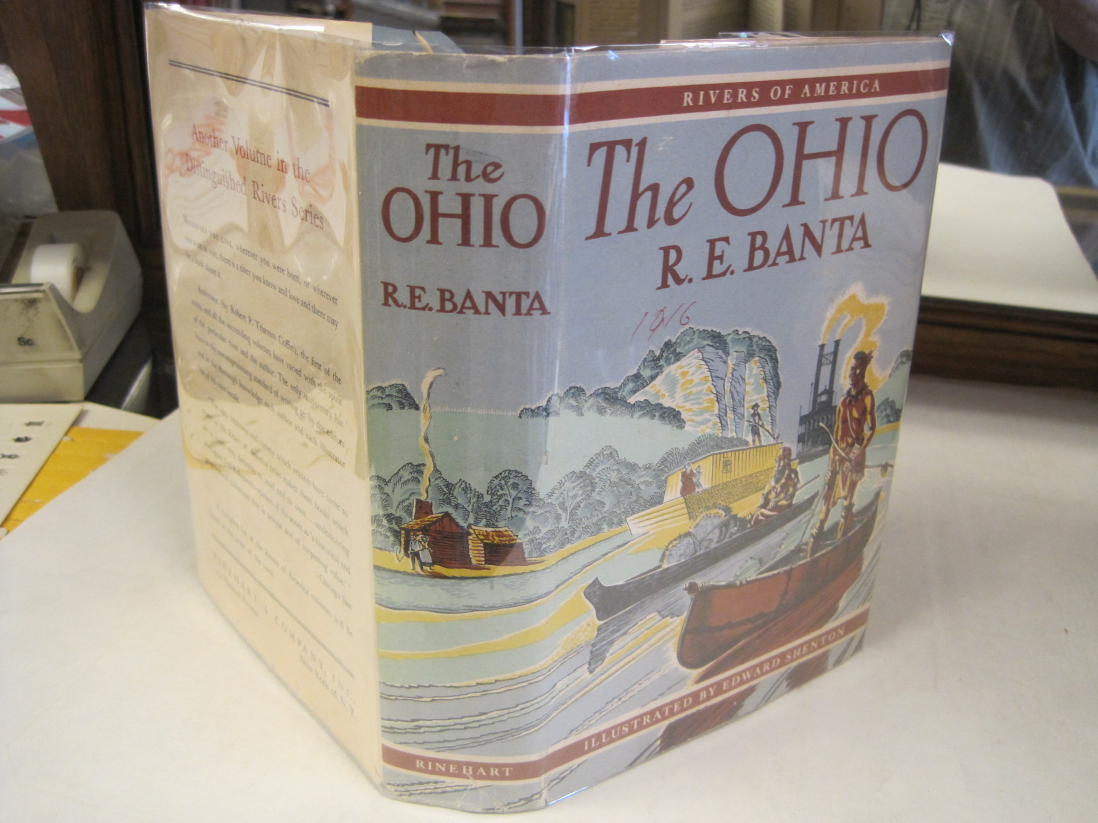 THE OHIO (Rivers of America series) by R. E. Banta: Fine Hardcover ...