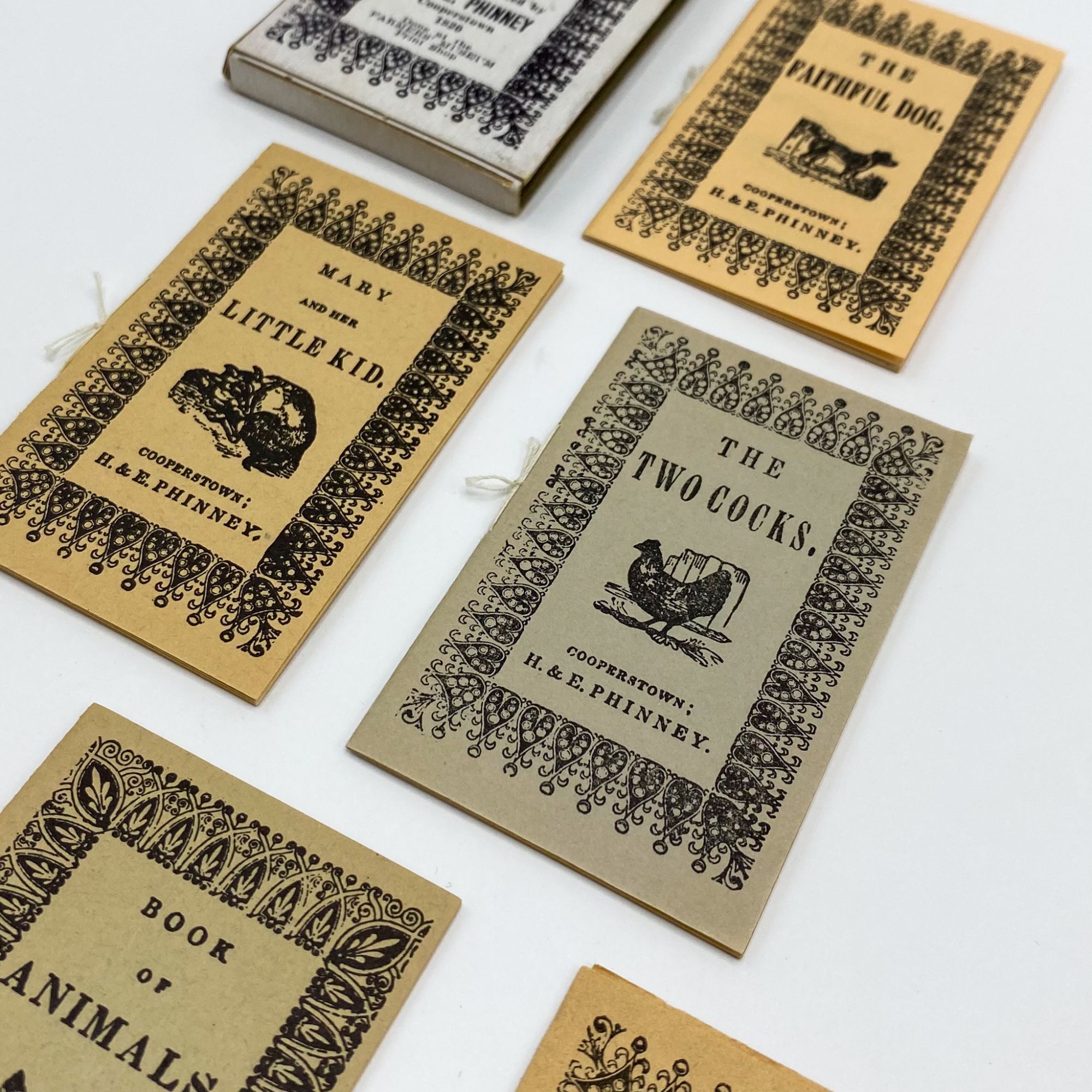 FOUR AUTHENTIC REPRODUCTIONS OF CHILDREN'S BOOKS ORIGINALLY PRINTED BY ...