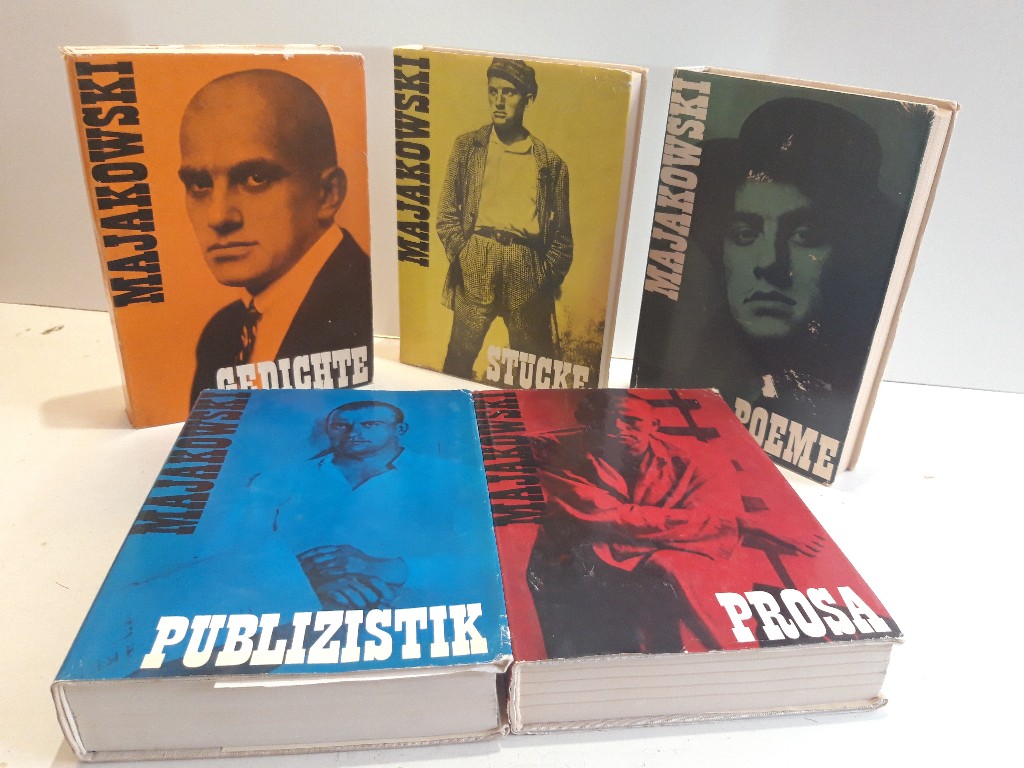 Ausgewählte Werke. [5 Bände, komplett]. von Majakowski, Wladimir ...