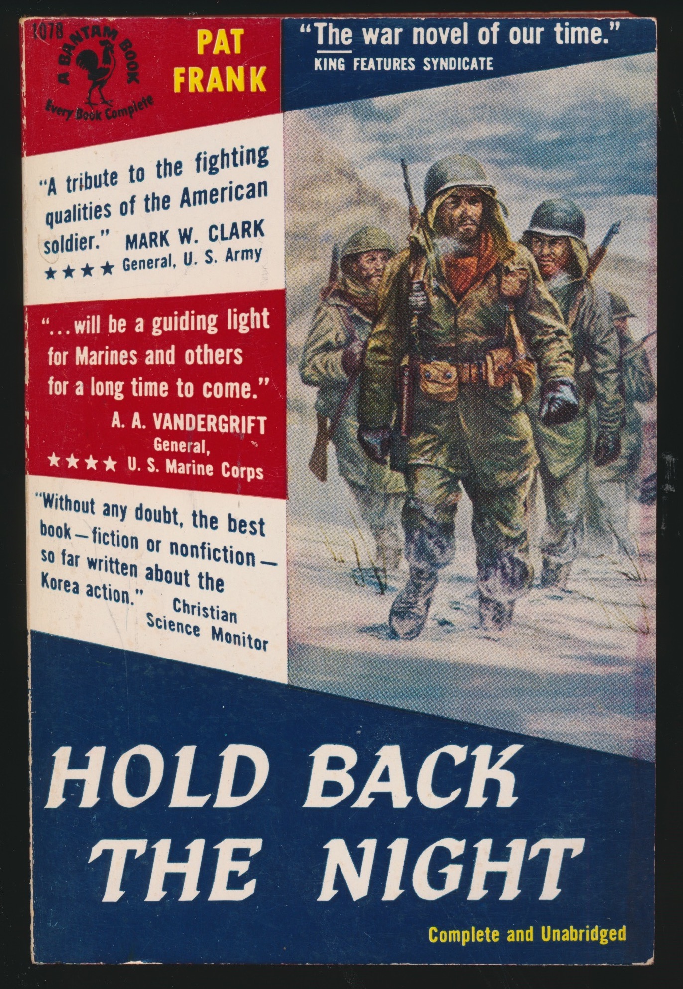 Hold Back the Night by Pat Frank: Near Fine Soft cover (1953) 1st ...