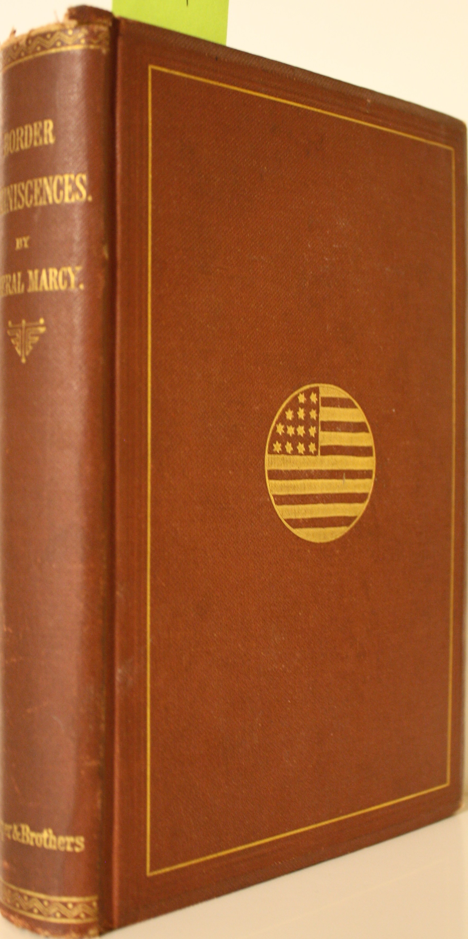 Border Reminiscences by Marcy R. B. Colonel: Very Good Hardcover (1872 ... Border Reminiscences by Marcy R. B. Colonel: Very Good Hardcover (1872 ...