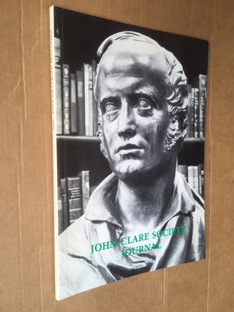 The John Clare Society Journal Number 9 July 1990 by Thornton, Kelsey ...