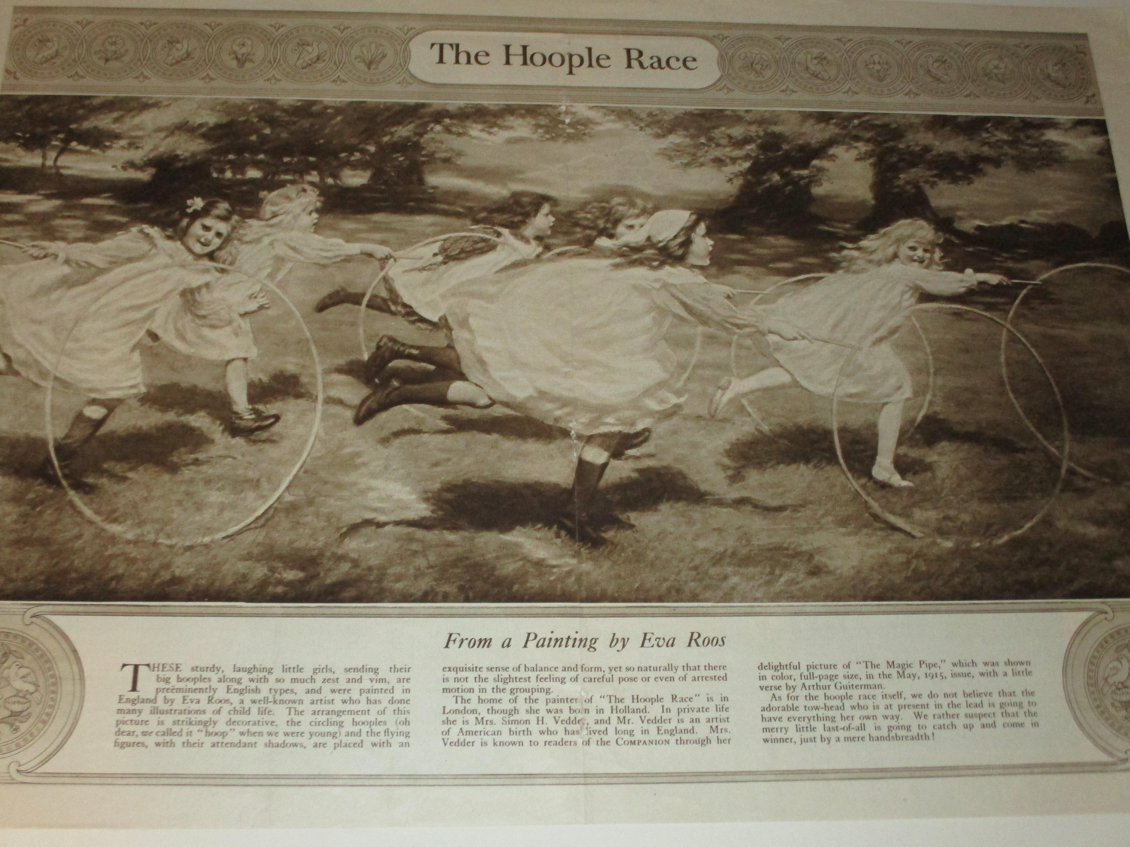 1917 Woman's Home Companion Illustration "The Hoople Race" - Young ...