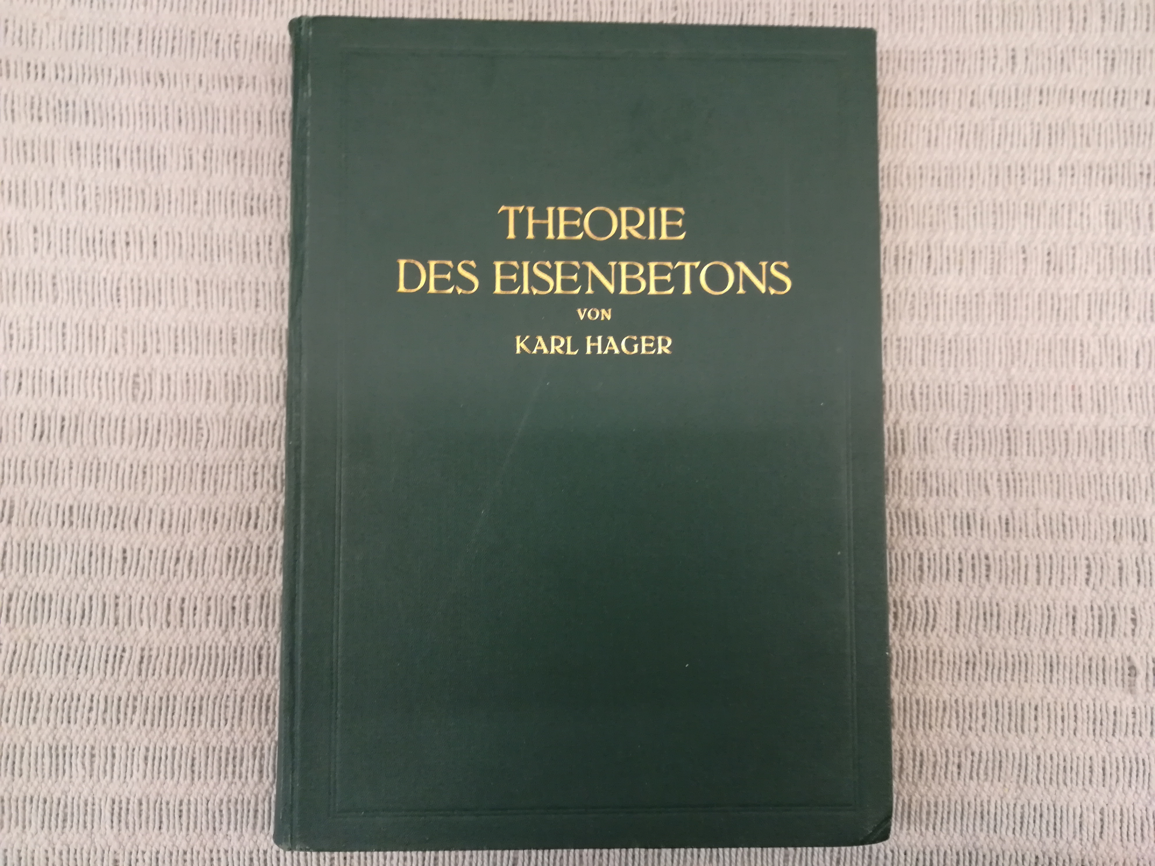Vorlesungen über Theorie des Eisenbetons. Im Anhang Hilfstabellen, die ...