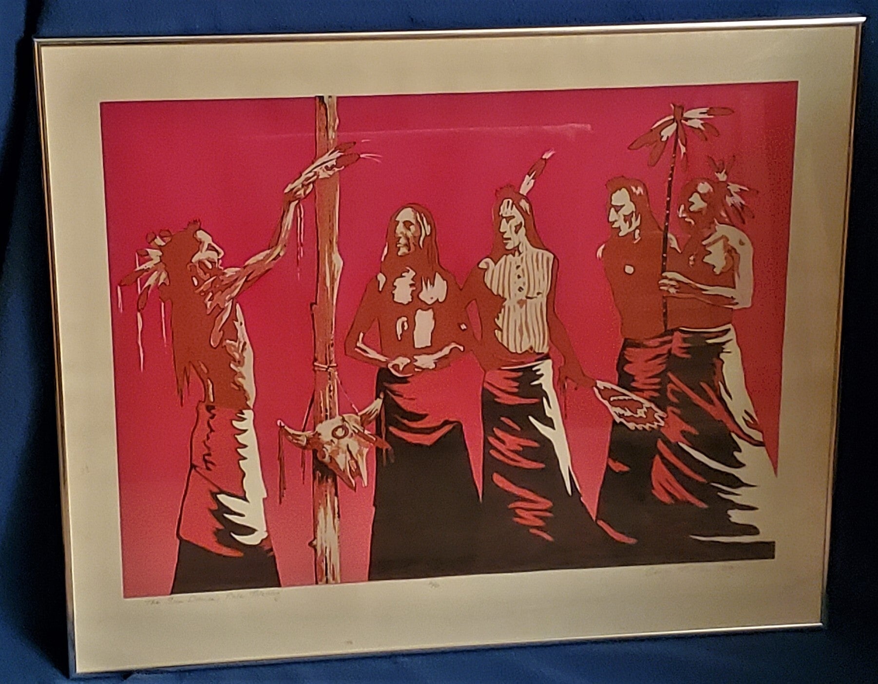 POLE BLESSING von Berlin, George: (1982) Limited Edition. Kunst ...