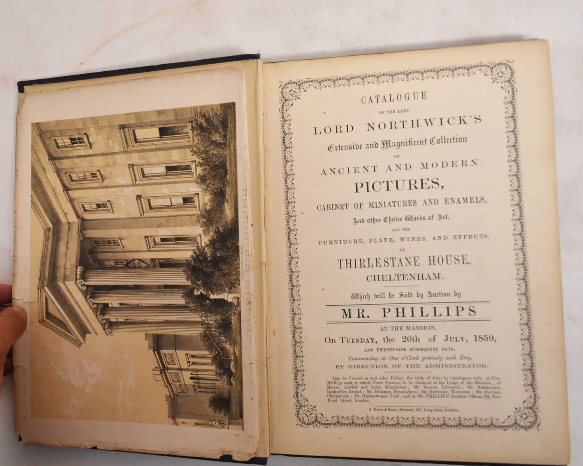 Catalogue of the Late Lord Northwick's Extensive and Magnificent ...