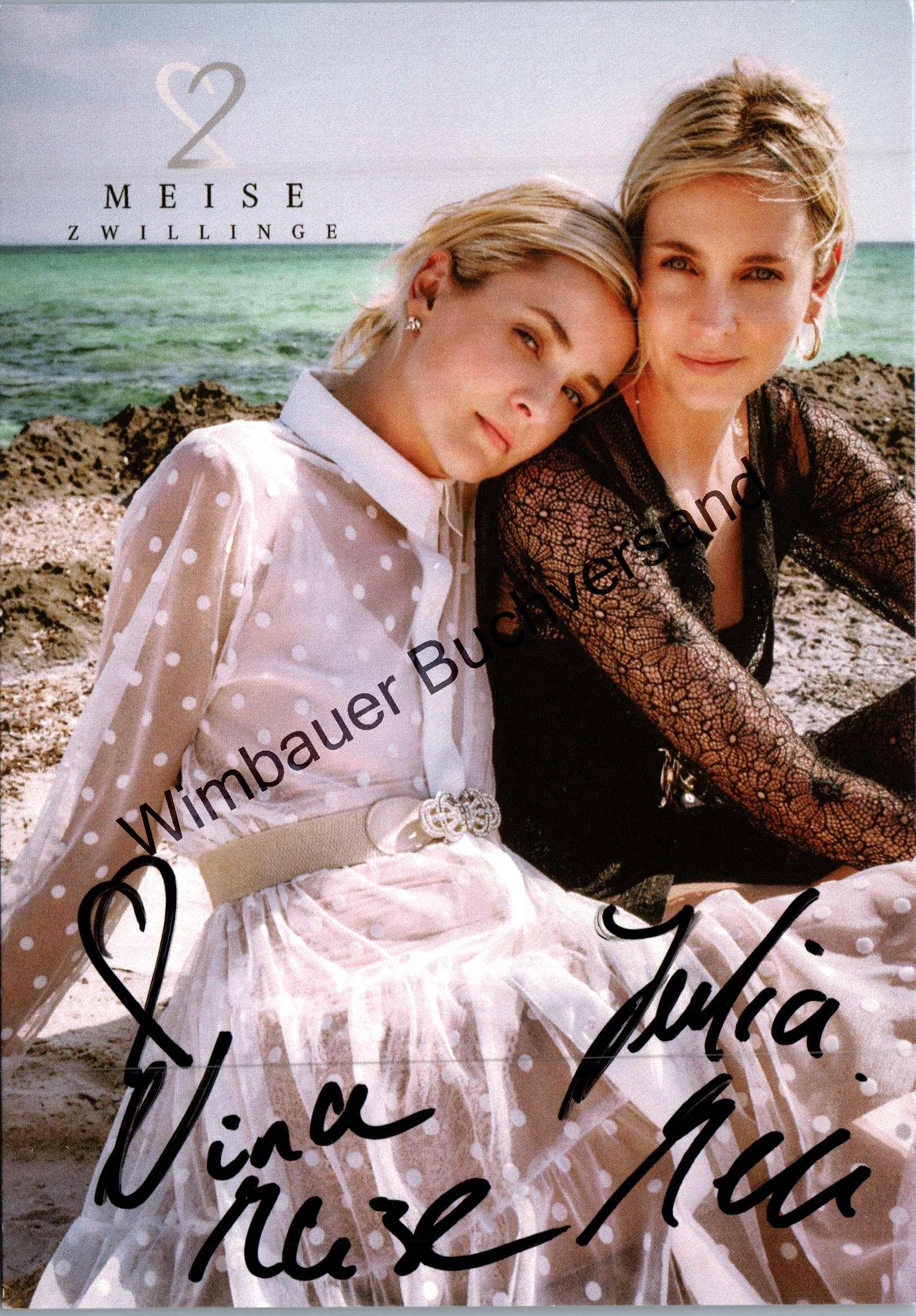 Original Autogramm Meise Zwillinge Twins Top-Models /// Autogramm ...
