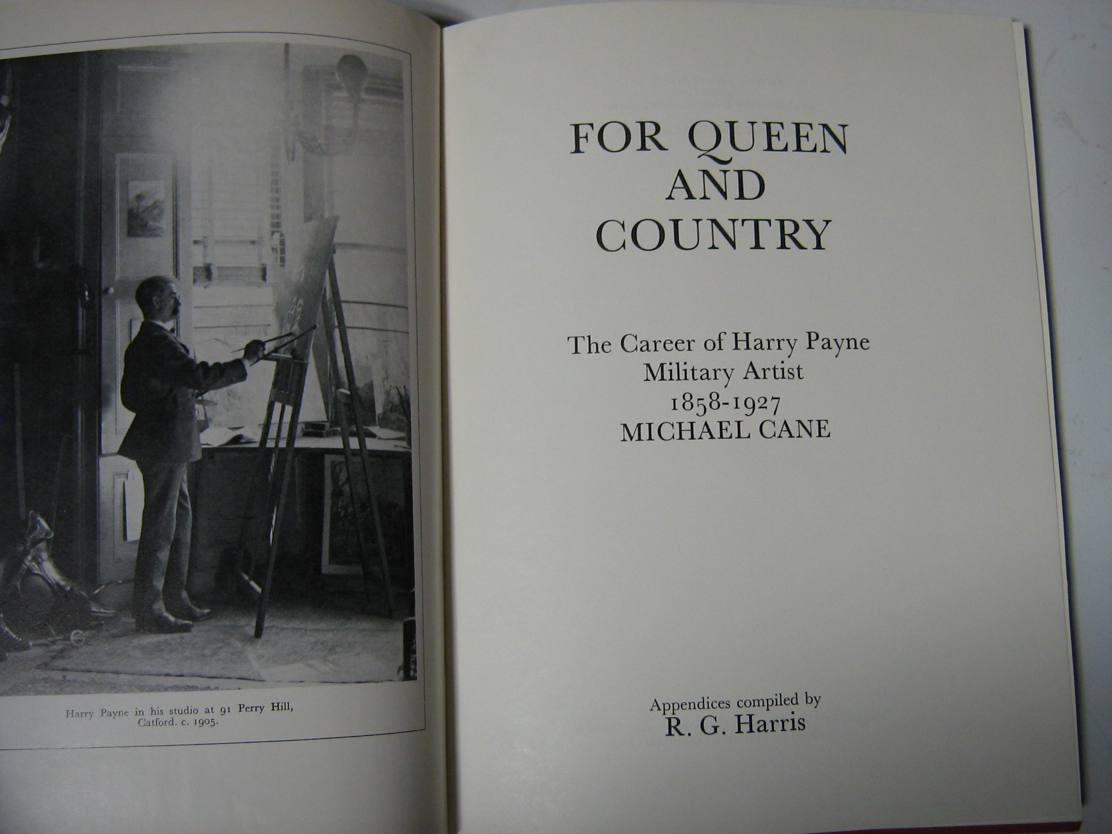 For Queen And Country. The Career of Harry Payne Military Artist 1858 ...