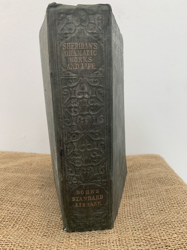 Sheridan's Dramatic Works and Life by G. G. S.; Richard Brinsley ...
