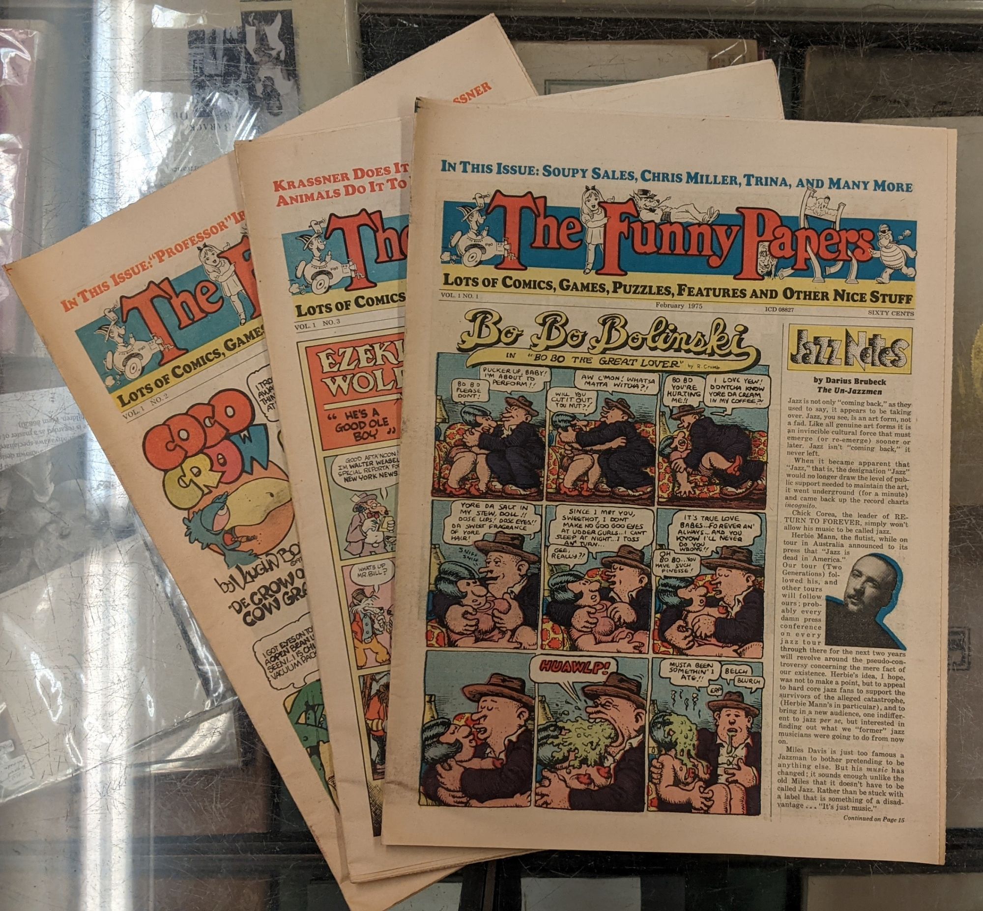 The Funny Papers, February, March, April, 1975 (Full Run) by Lydia ...