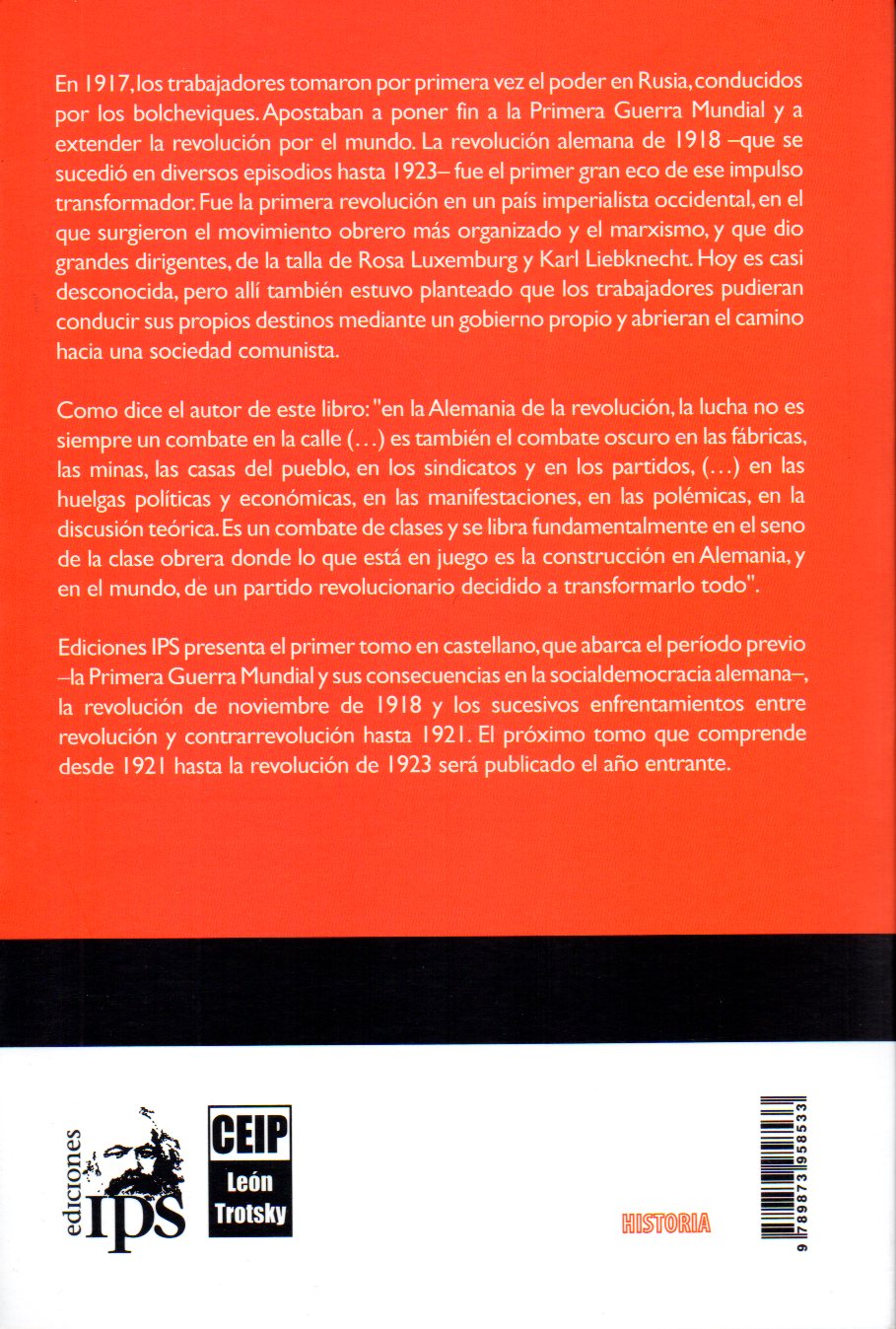REVOLUCION EN ALEMANIA (1917-1923) Tomo 1 by PIERRE BROUE: Nuevo ...