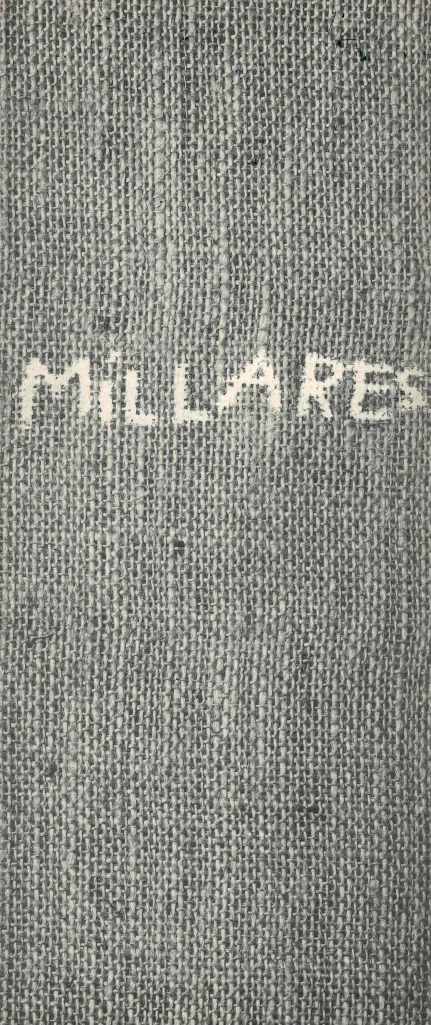 MILLARES by Texte de Françoise Choay. Catalogue d'exposition (Daniel ...