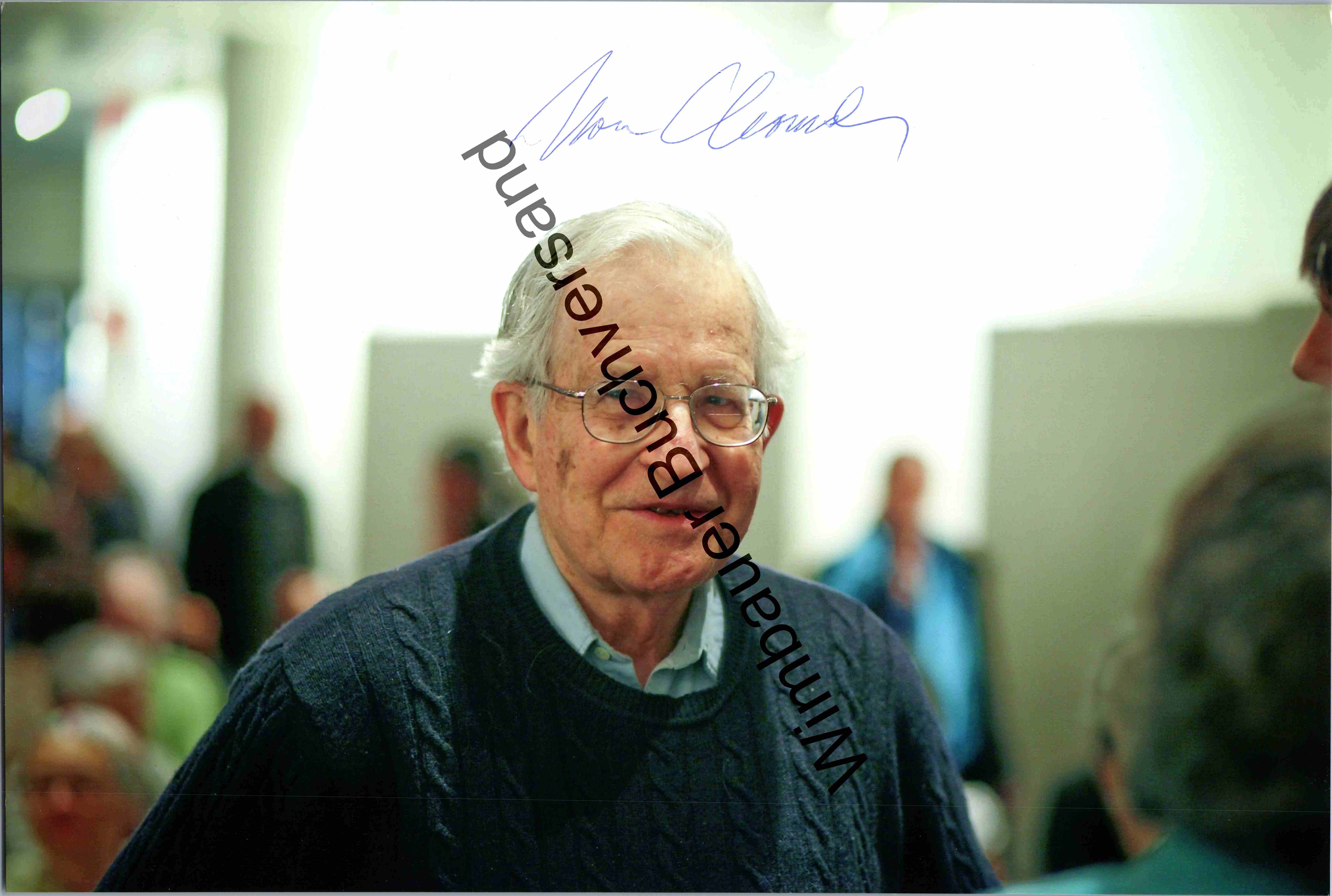 Original Autograph Noam Chomsky /// Autogramm Autograph signiert signed ...