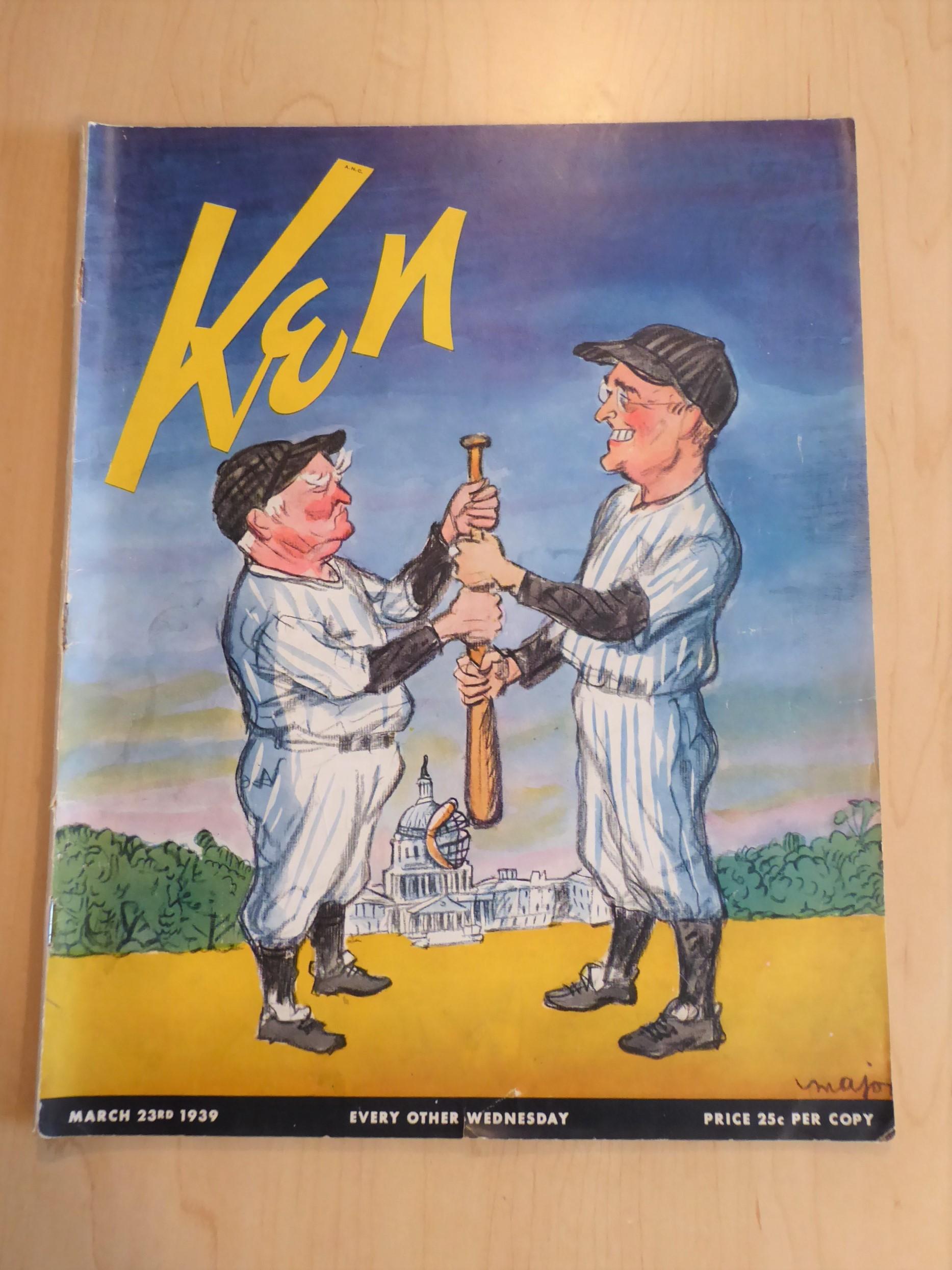 Ken Magazine March 23rd 1939 by Churchill, Winston: 1st Edition ...