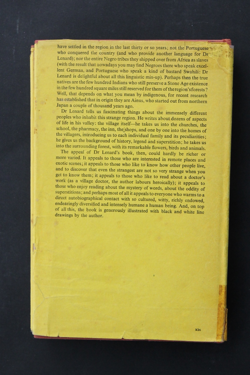 The Valley of the Latin Bear by Alexander Lenard: Very Good- Hardcover ...