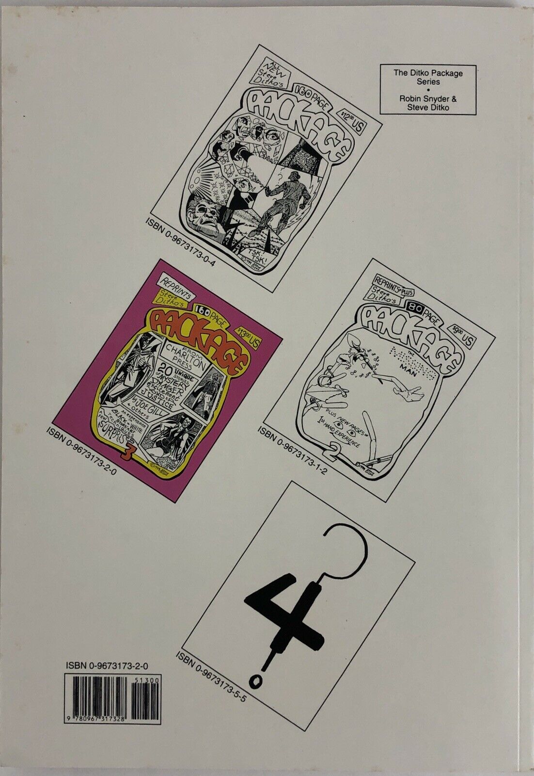 Steve Ditko's 160-Page Package Vol.3 by Ditko, Steve: (1999) First ...