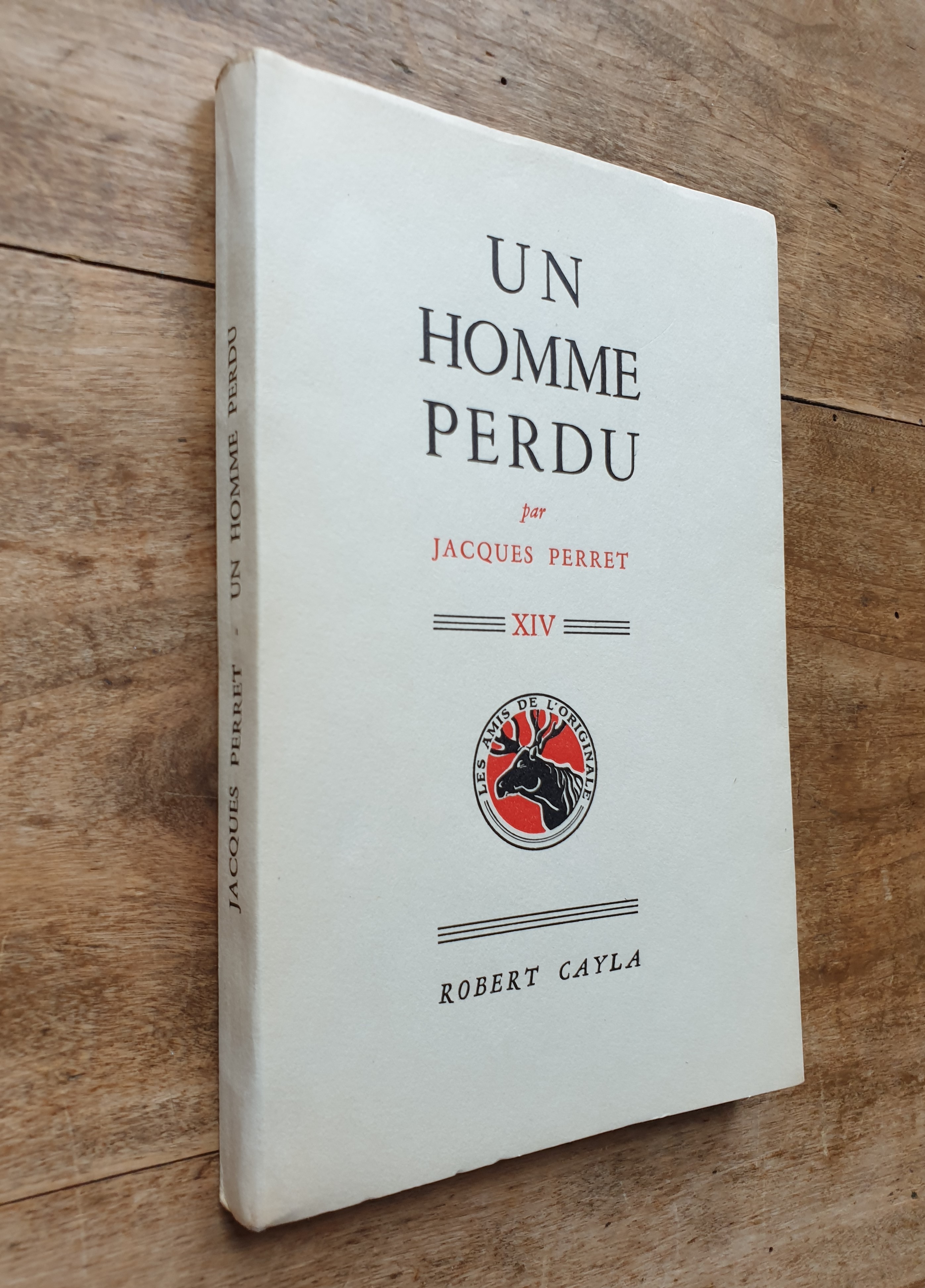 Un Homme perdu by PERRET Jacques | CORSEAUX Pascal