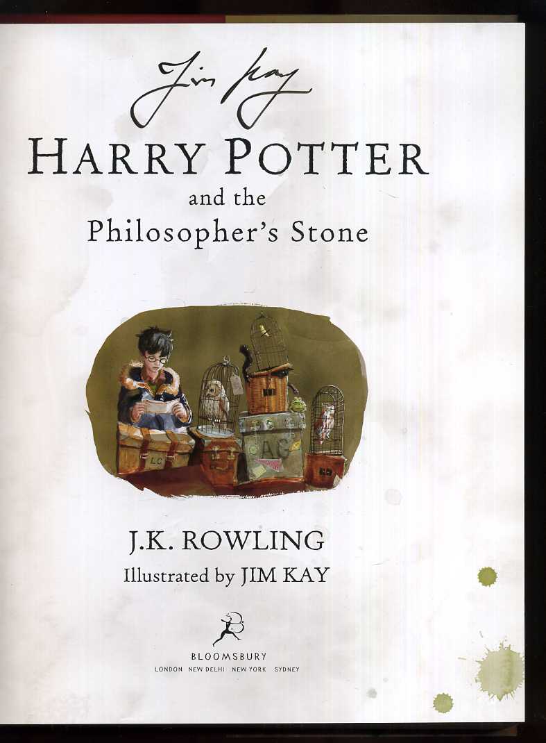 Harry Potter and the Philosopher's Stone; 1st/1st by Rowling, J.K ...