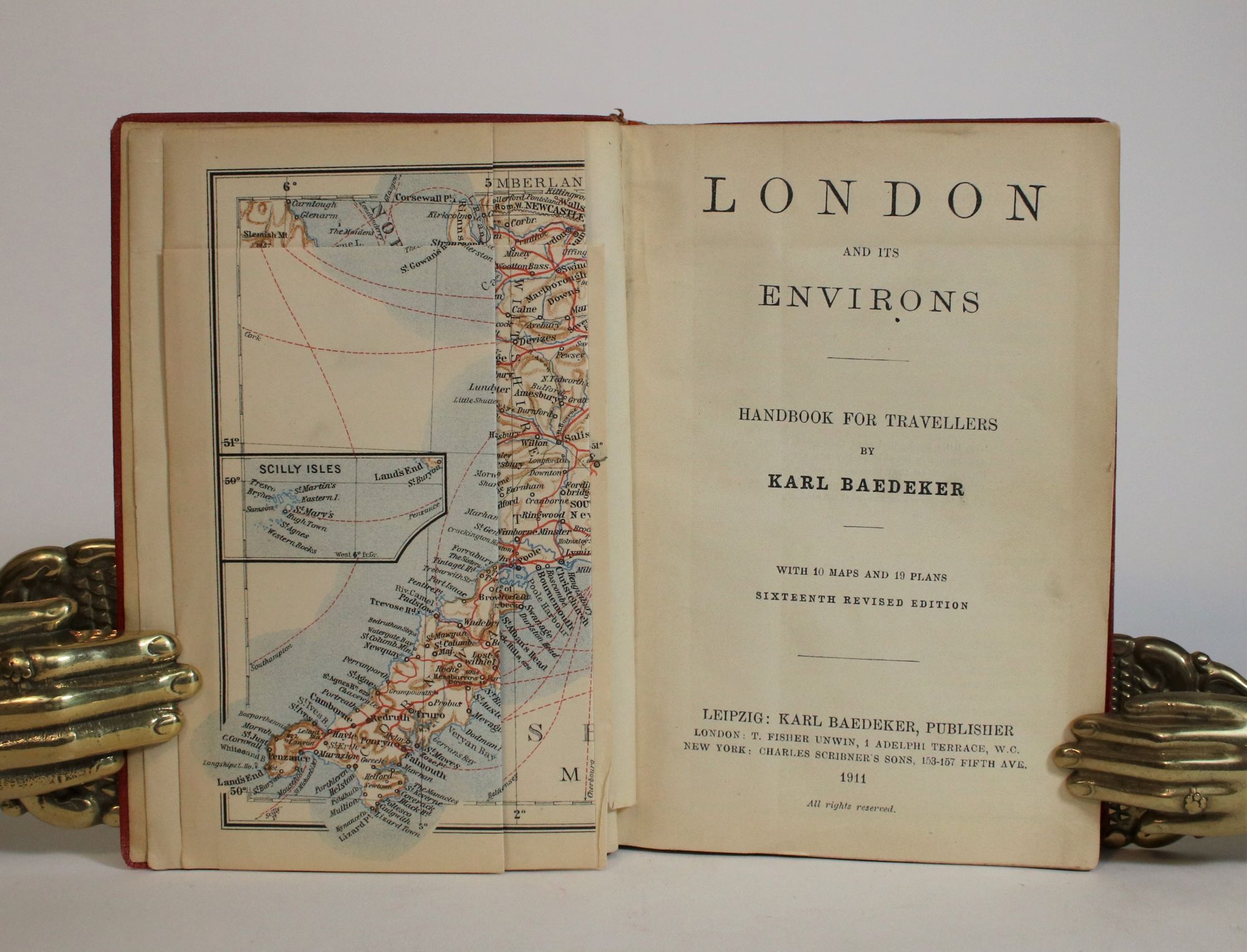 London and Its Environs: Handbook for Travellers by Baedeker, Karl ...