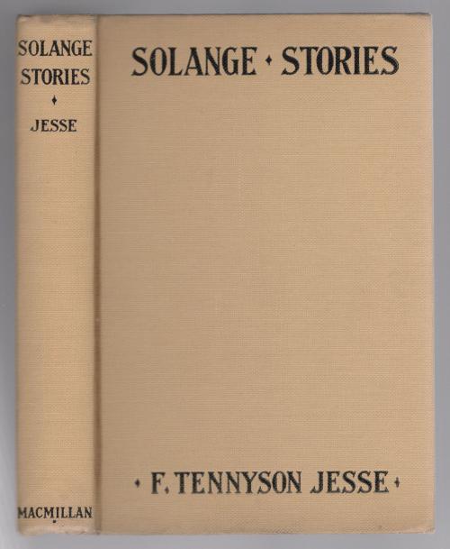 The Solange Stories by F. Tennyson Jesse (First Edition) Queen's Quorum ...
