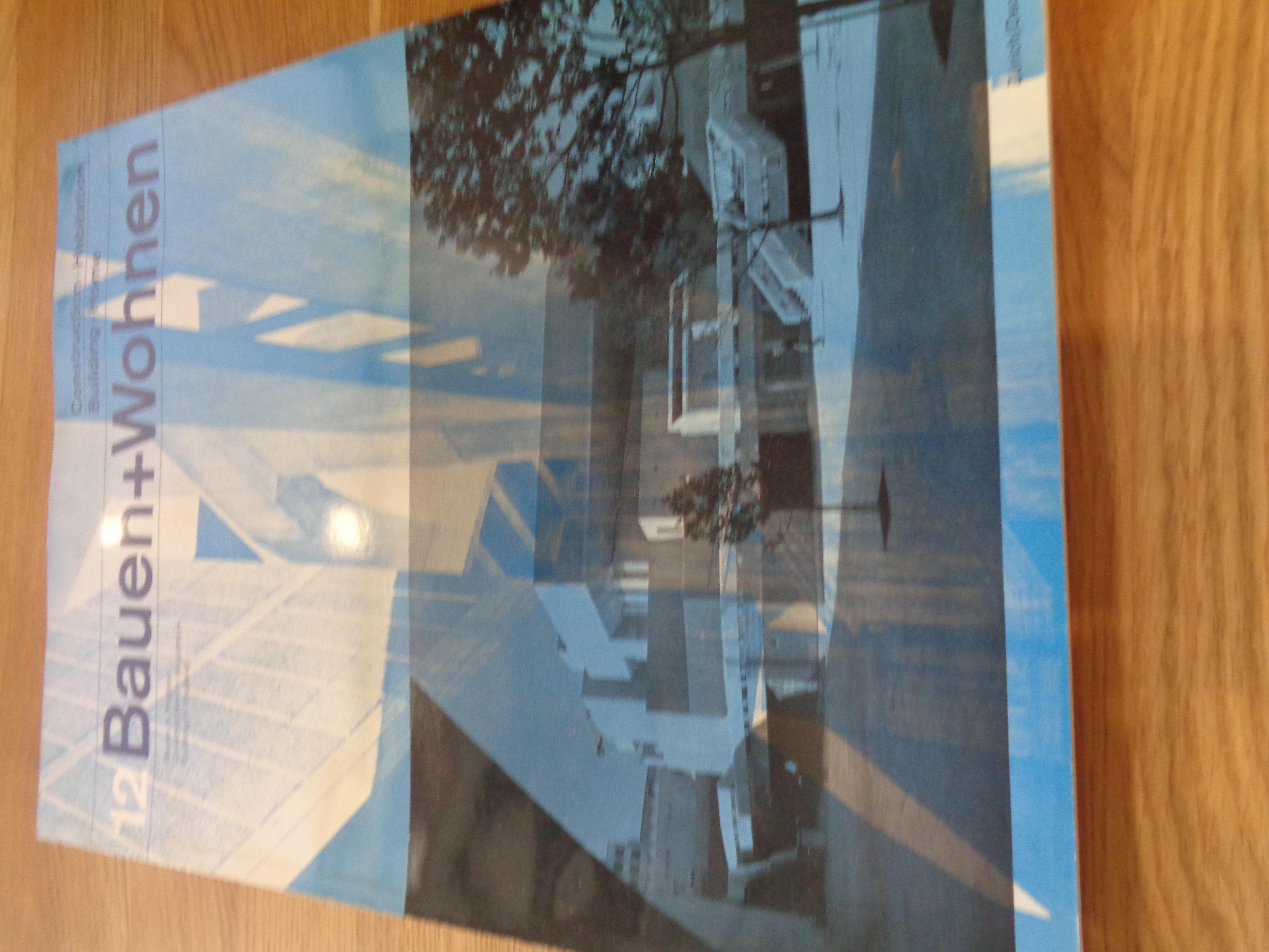 Bauen + Wohnen 1967 Construction + Habitation - Building + Home Heft ...