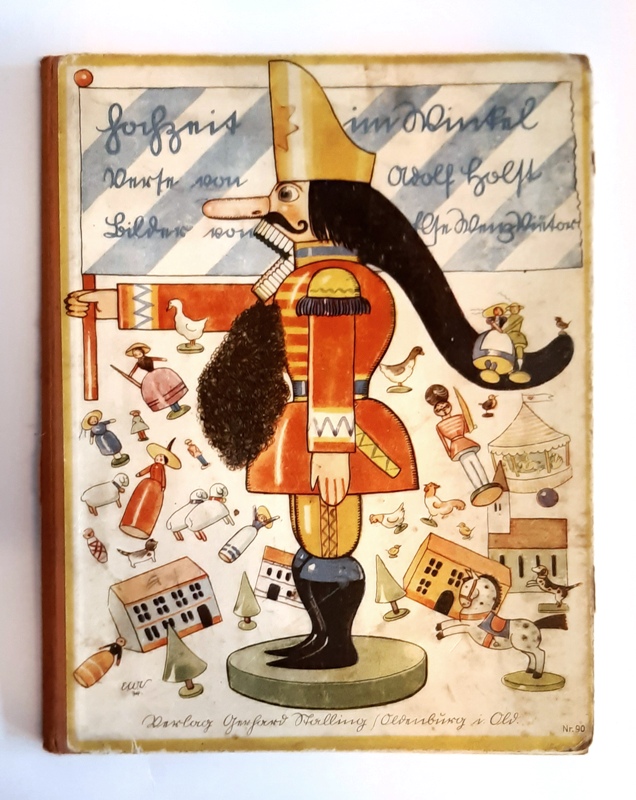 Hochzeit im Winkel. Verse von Adolf Holst. Bilder von Else Wenz-Vietor ...