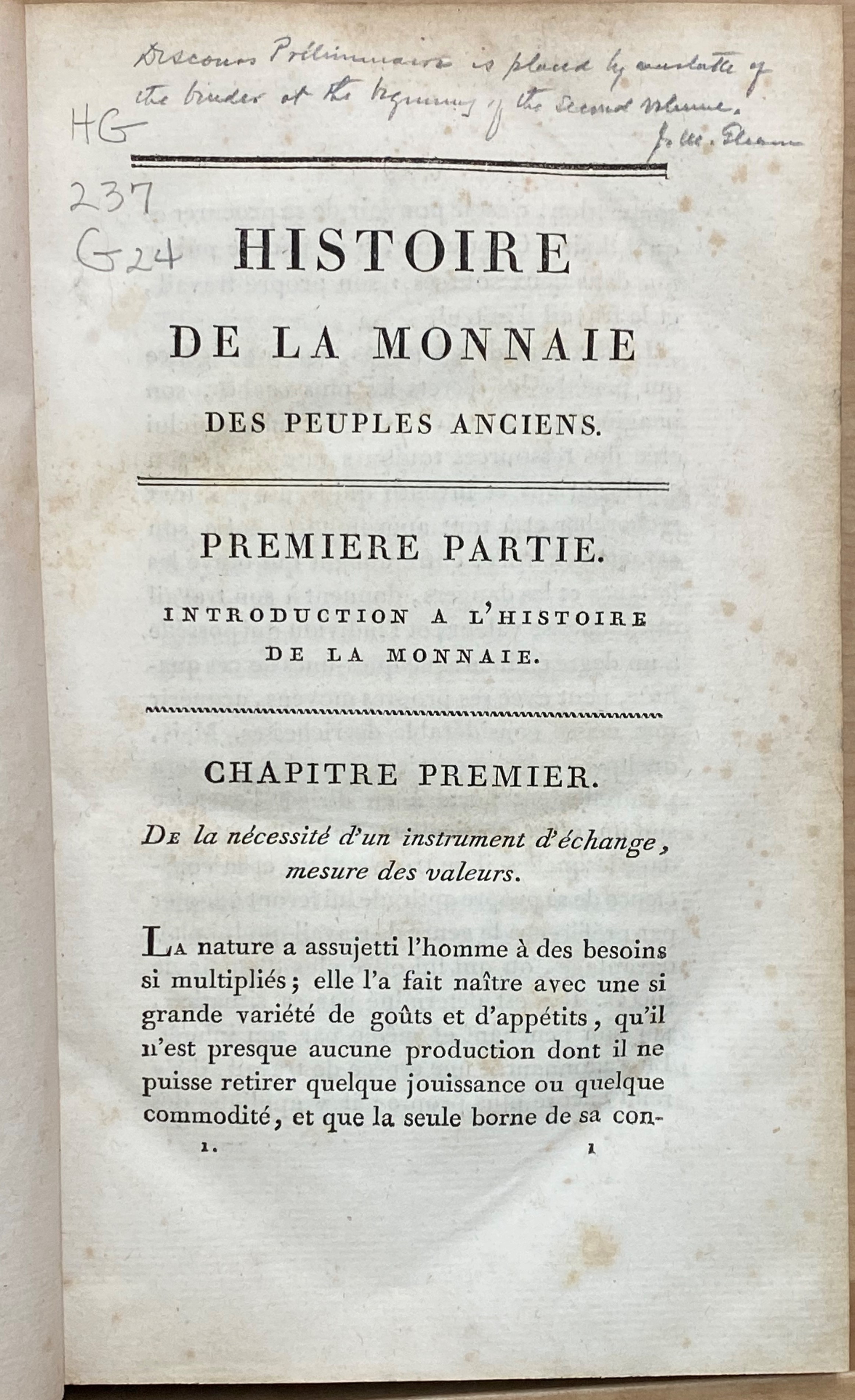 Histoire de la Monnaie : Depuis les temps de la plus haut antiquité ...
