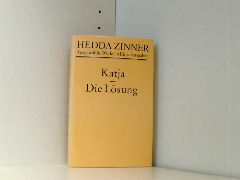 katja zinner hedda - ZVAB
