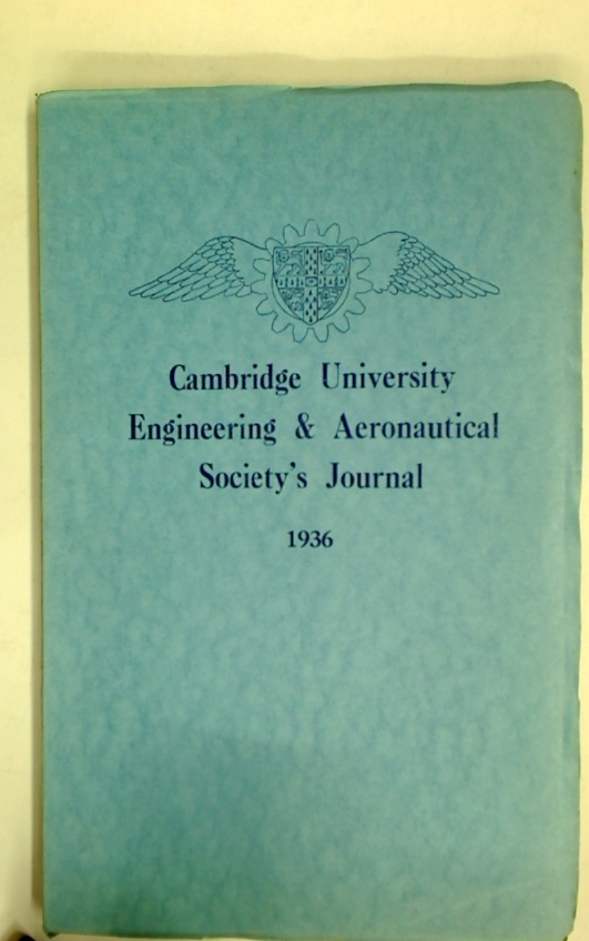 Cambridge University Engineering and Aeronautical Society's Journal ...