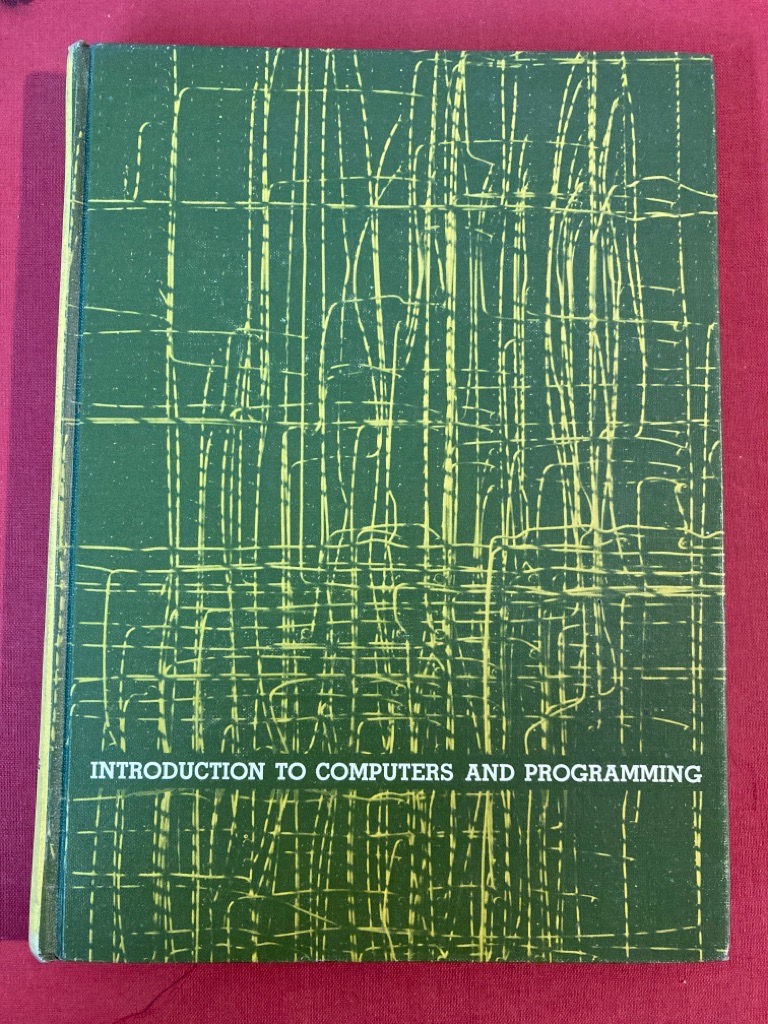 Introduction to Computers and Programming. by Hellwig, Jessica:: Very Good Hardcover (1969 ...