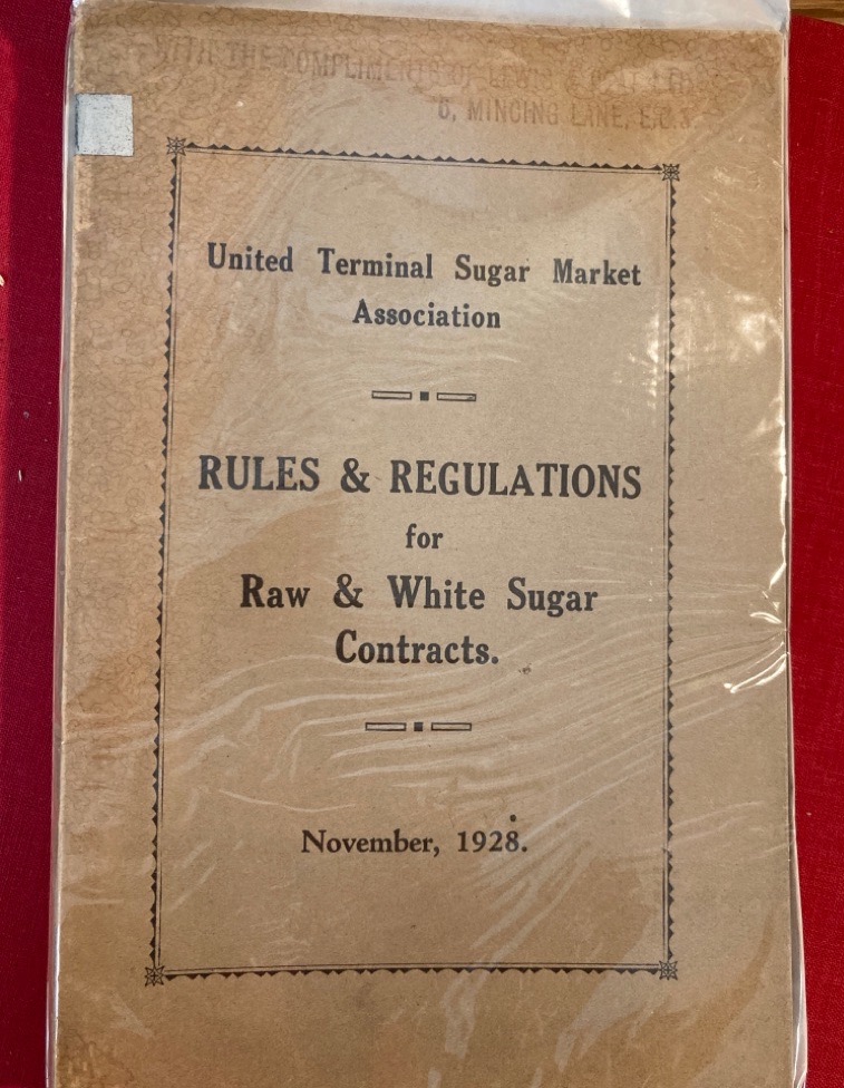 Sugar Market Association: Rules and Regulations for Raw and White Sugar ...
