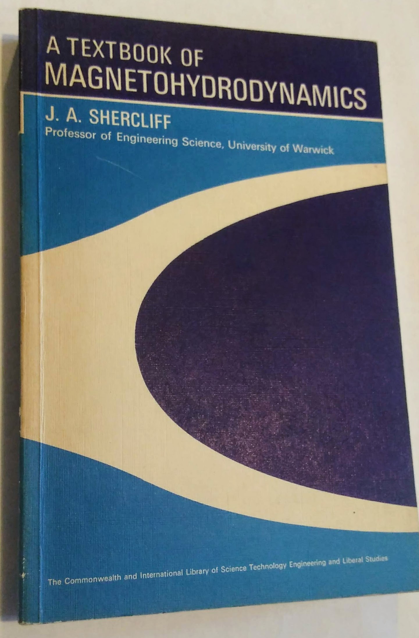 A Textbook of Magnetohydrodynamics. by Shercliff, J A:: Good Paperback ...